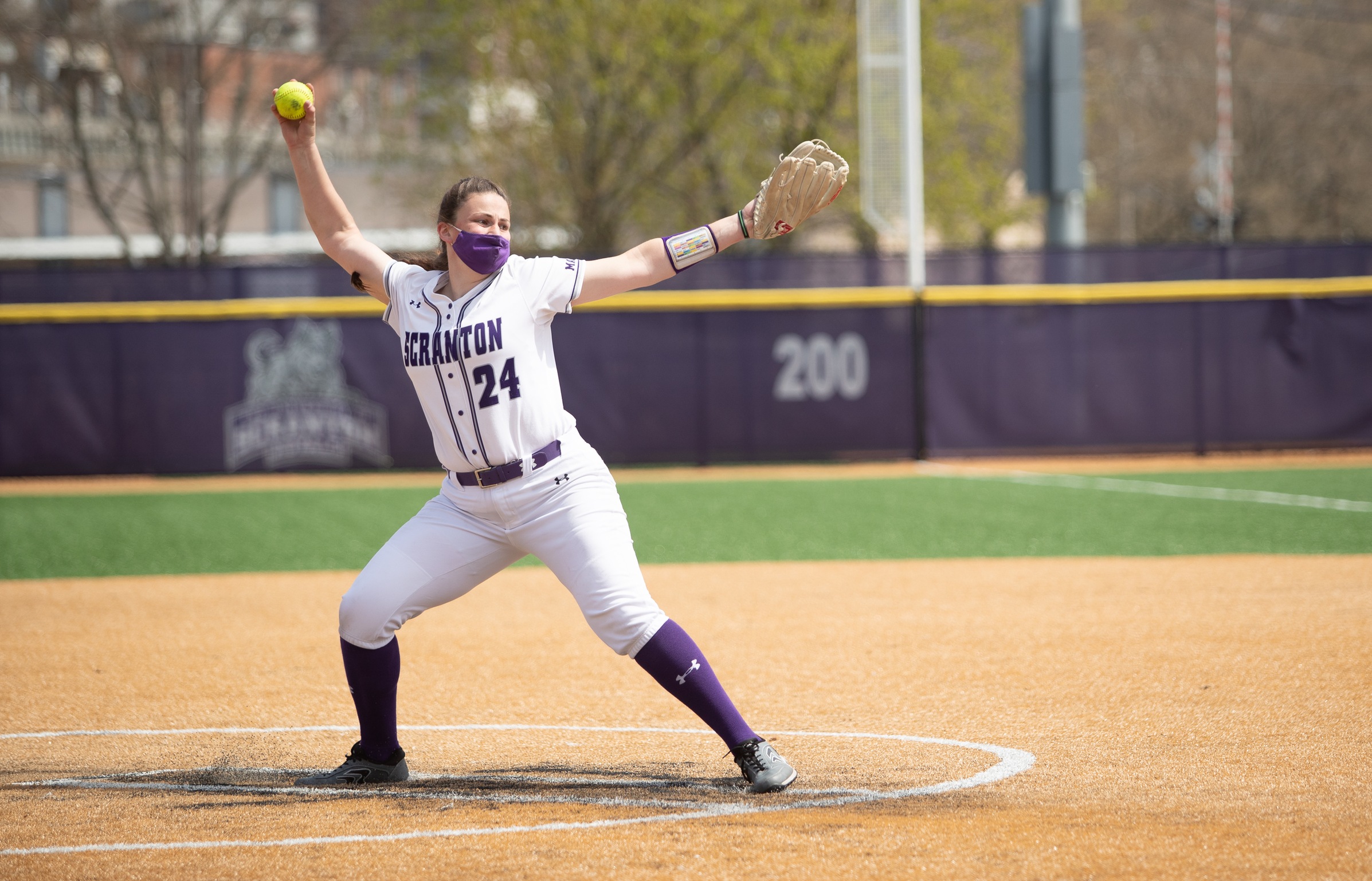 Sweeney Makes History, as Softball Advances After Taking Two from ...