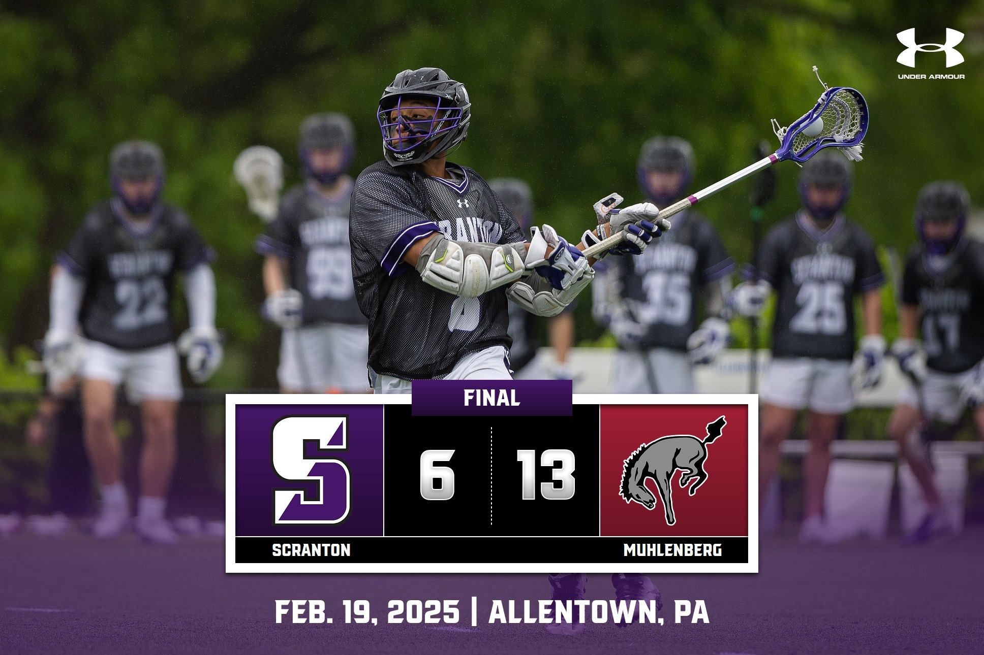 Men's Lacrosse Releases 2025 Schedule - University of Scranton