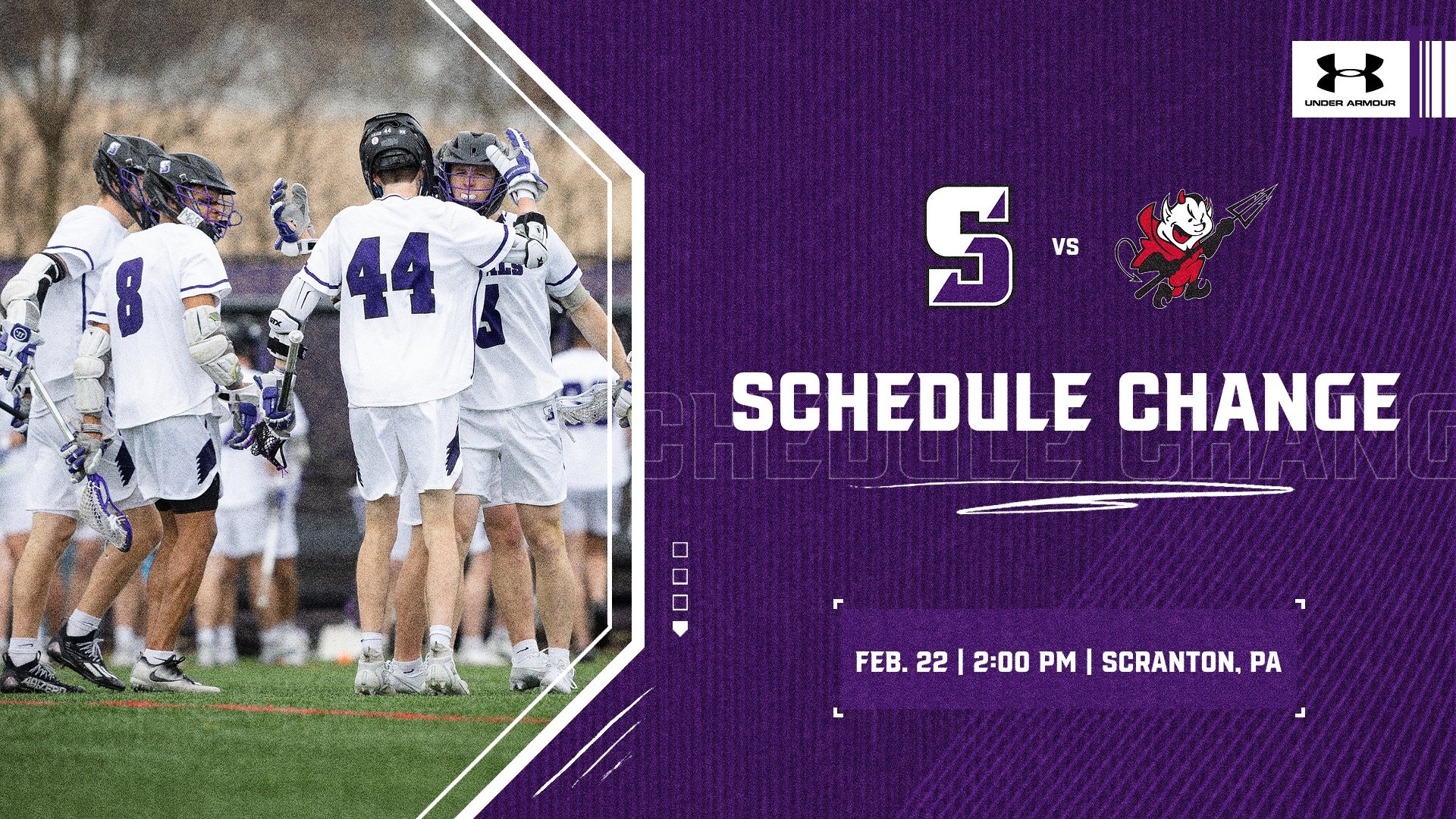 Men's Lacrosse Releases 2025 Schedule - University of Scranton