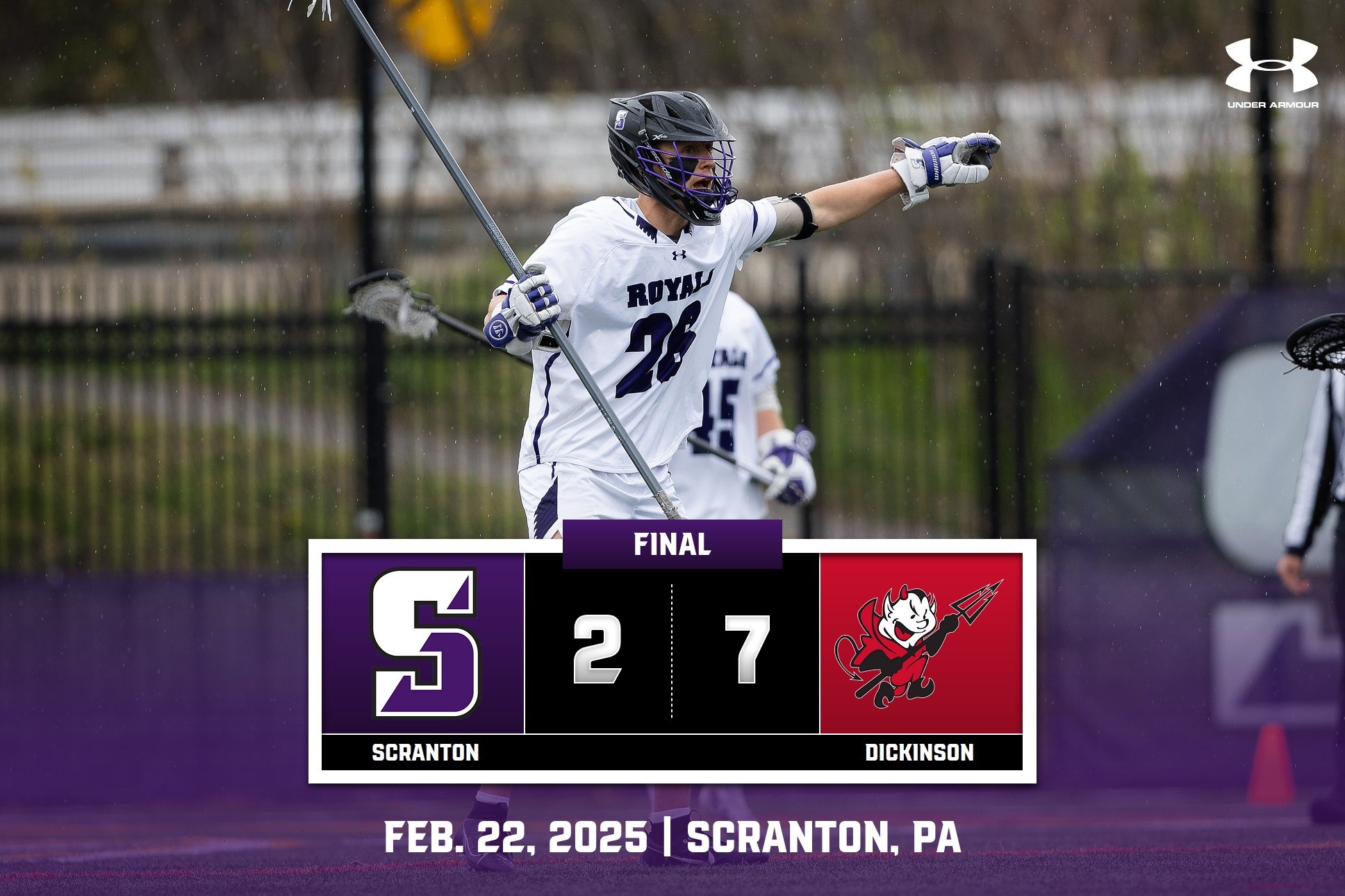 Men's Lacrosse Releases 2025 Schedule - University of Scranton