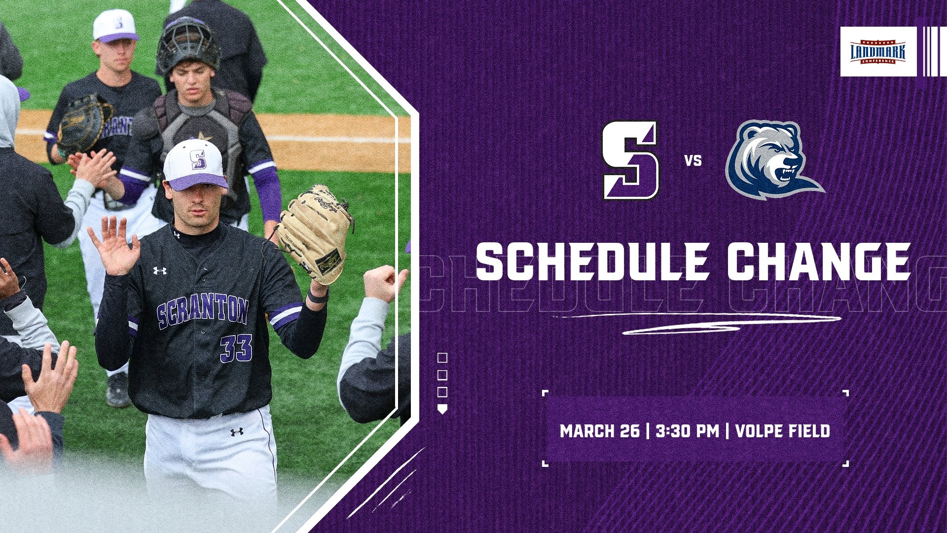 Schedule Change: Baseball Moves Home Opener Against Ursinus to ...