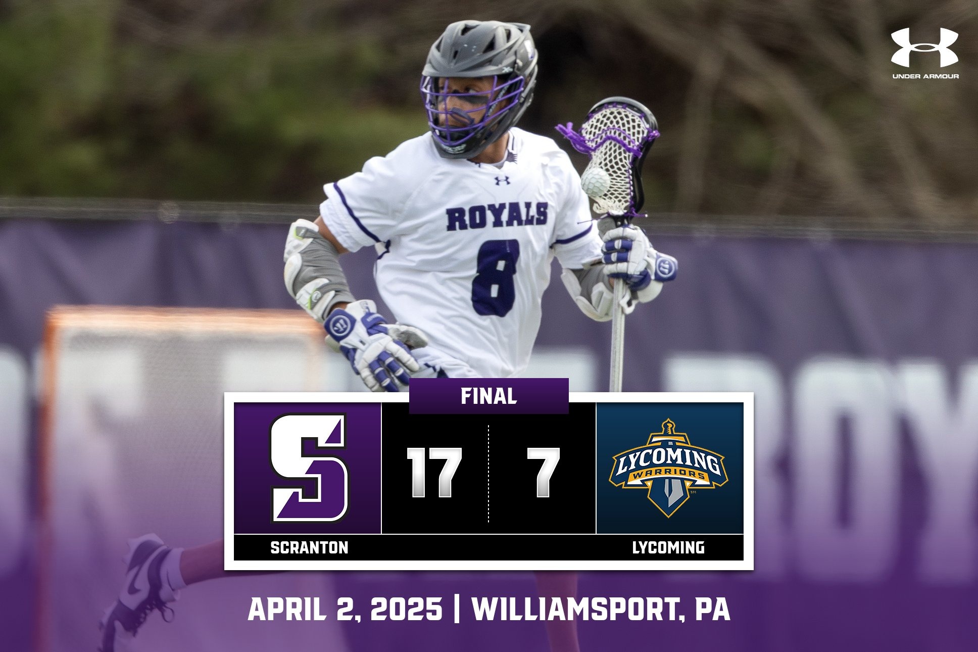 Men's Lacrosse Releases 2025 Schedule - University of Scranton