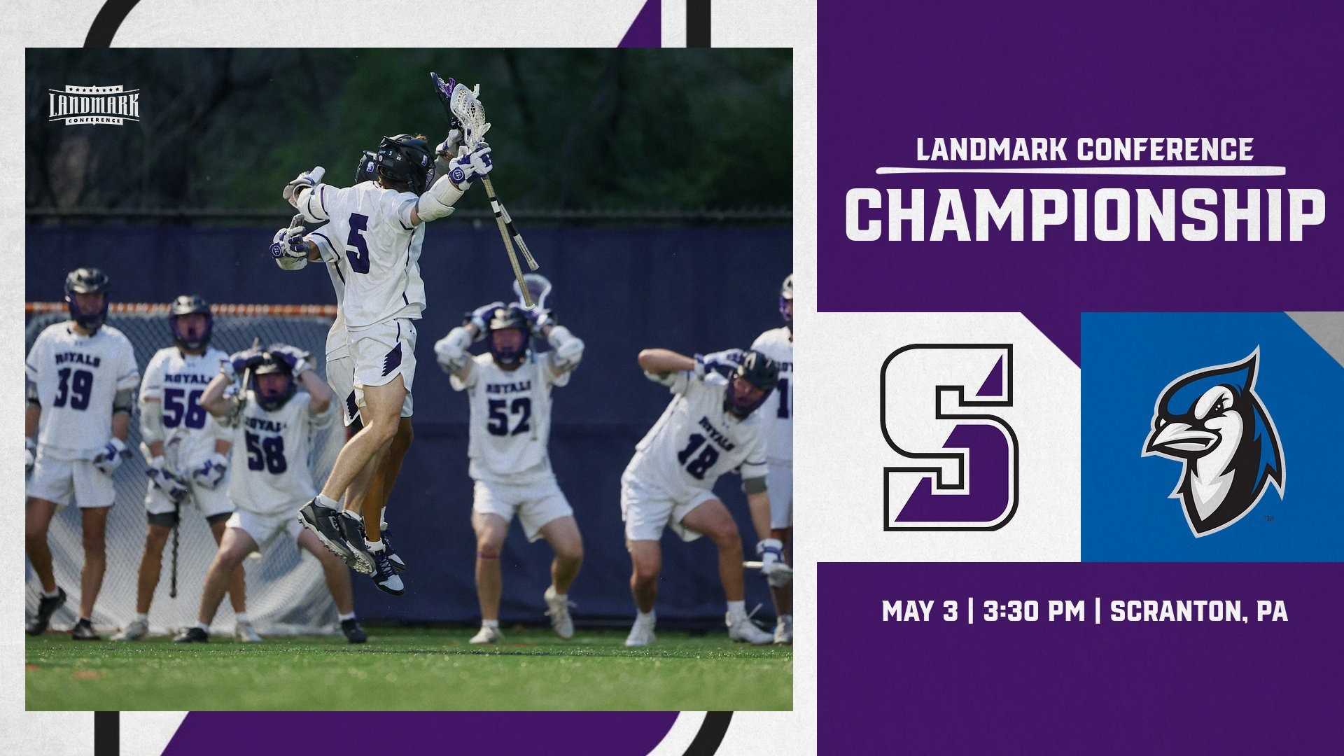 Men's Lacrosse Releases 2025 Schedule - University of Scranton