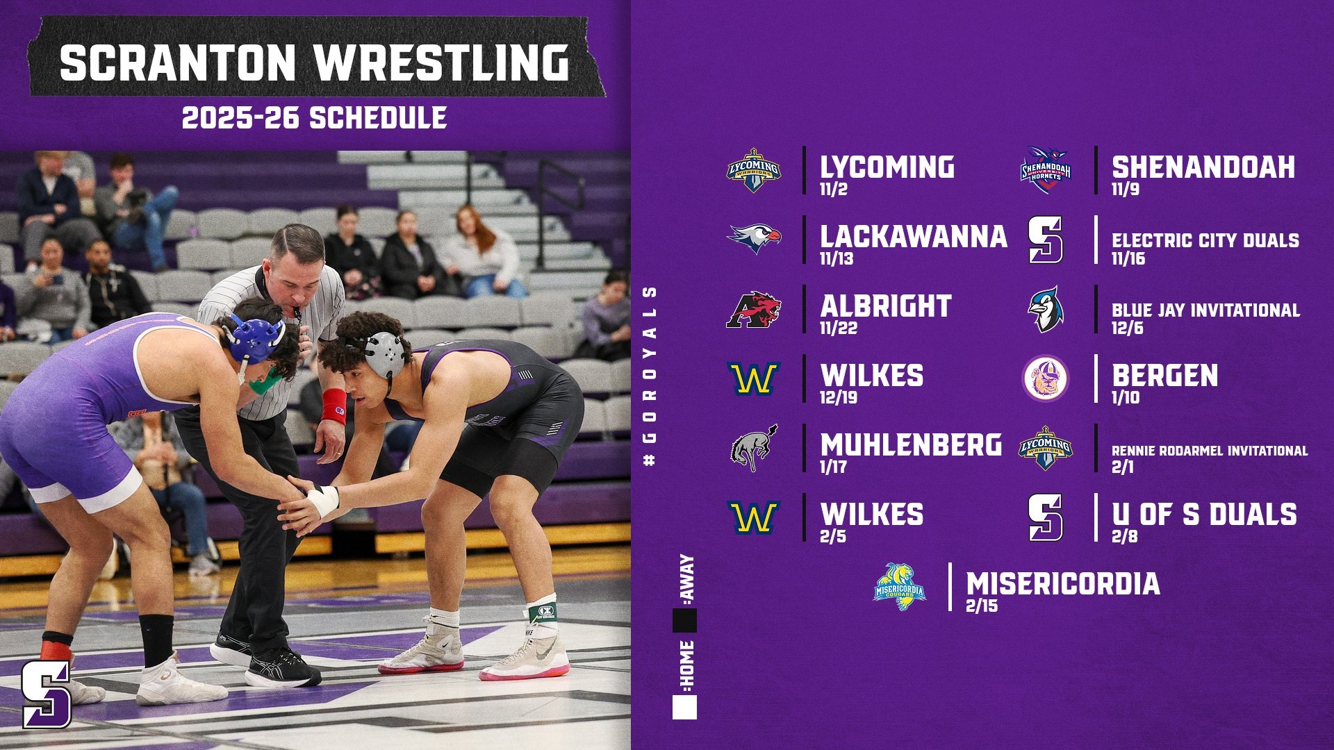 Scranton Wrestling Splits Tri-Match at Shenandoah - University of Scranton