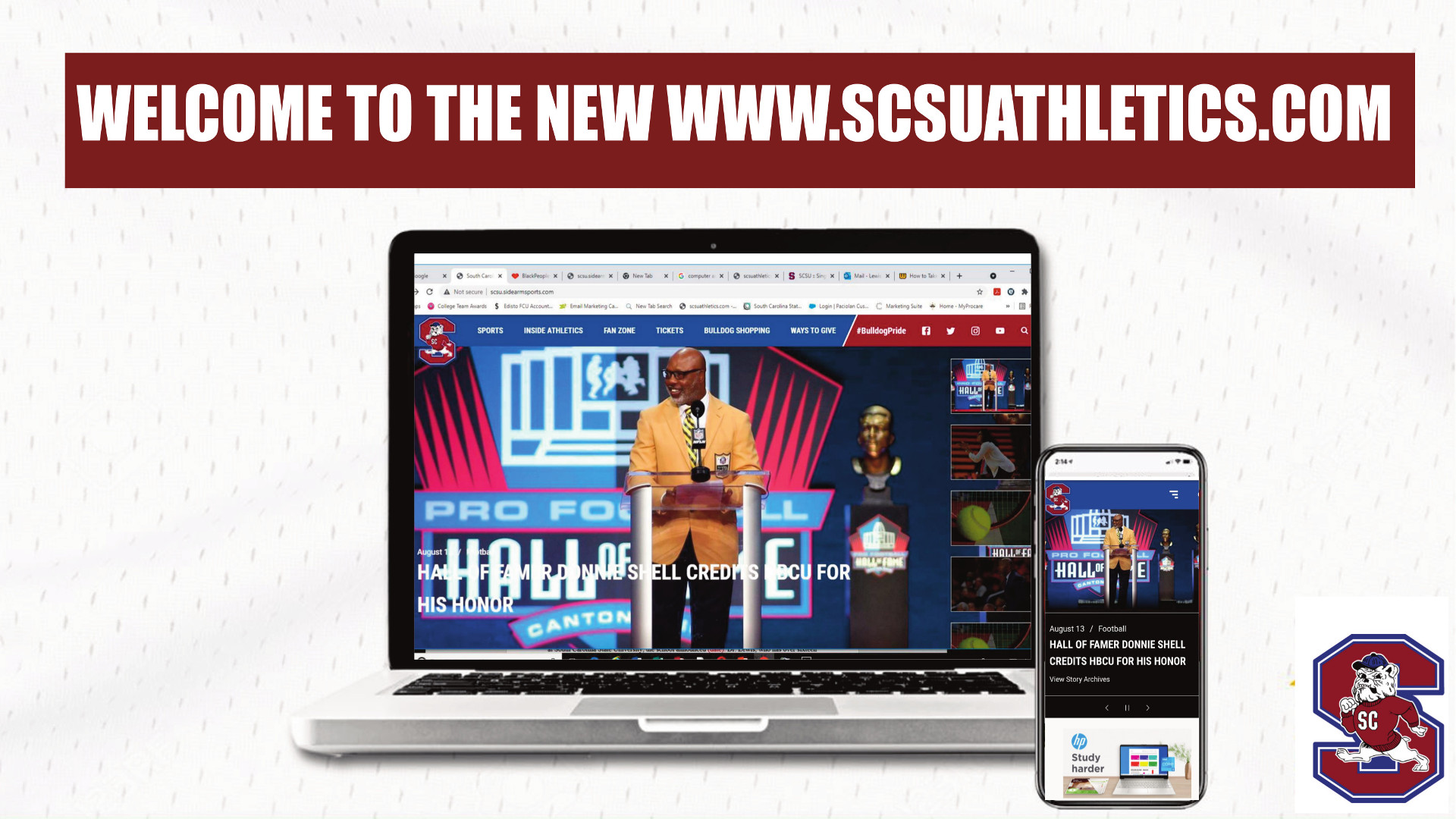 SC State Athletics Launches Website Redesign with SIDEARM Sports ...