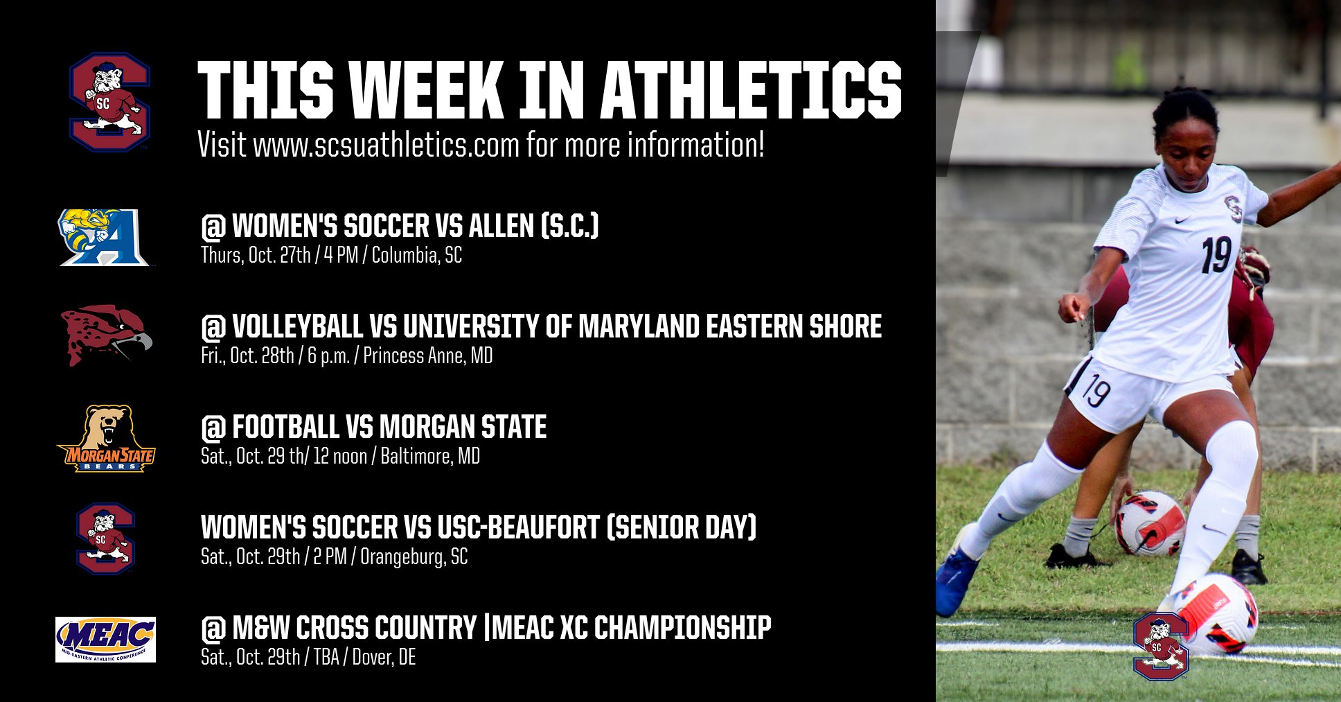 THIS WEEK IN ATHLETICS - South Carolina State University Athletics