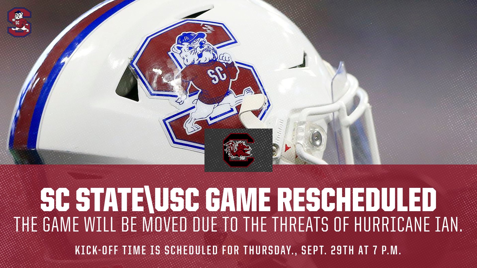 SC State-South Carolina Game Moved To Thursday Night - South Carolina ...