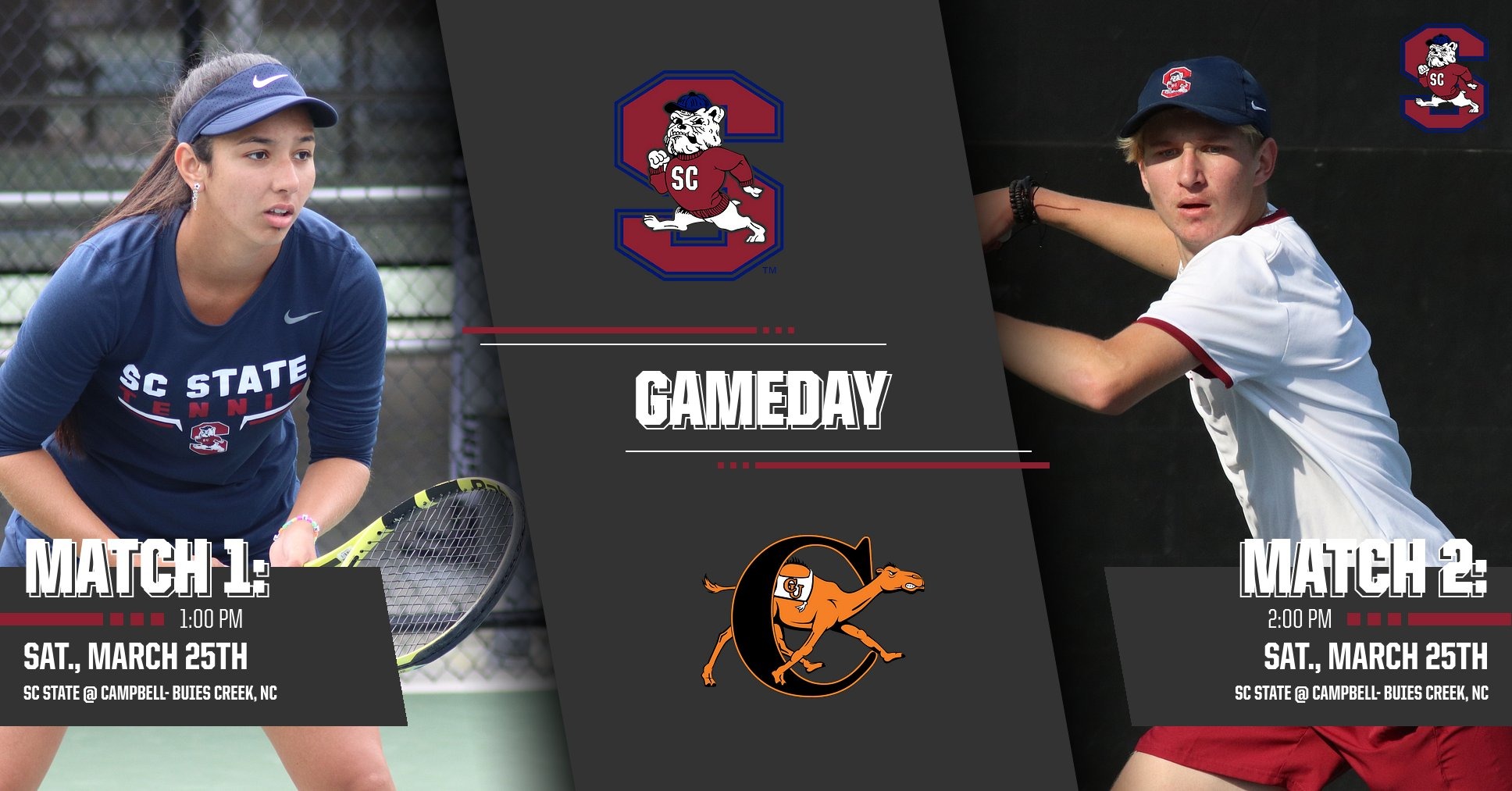 Tennis Teams Back In Action On The Road - South Carolina State ...