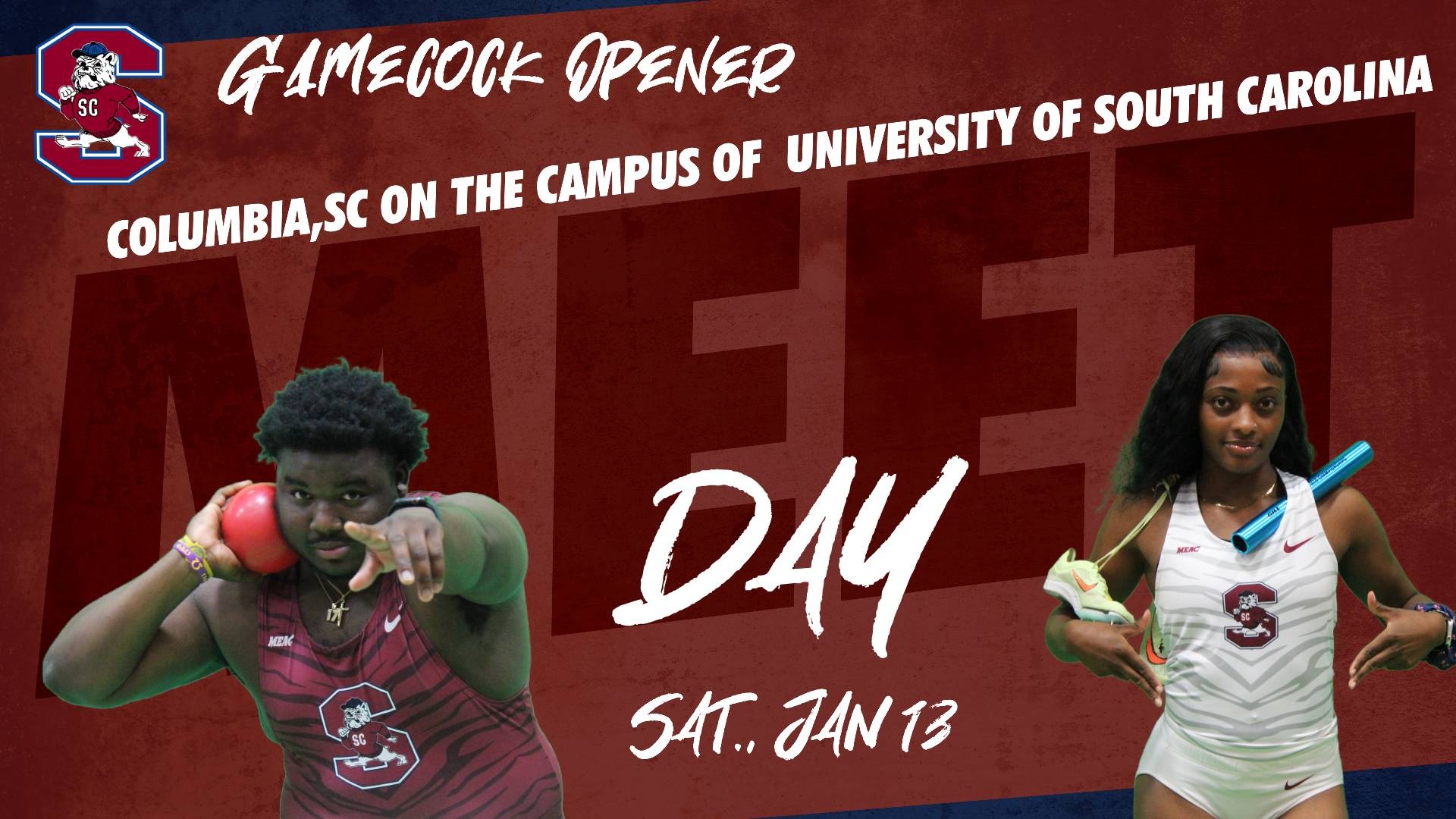 Track Teams Compete At Gamecock Opener - South Carolina State ...