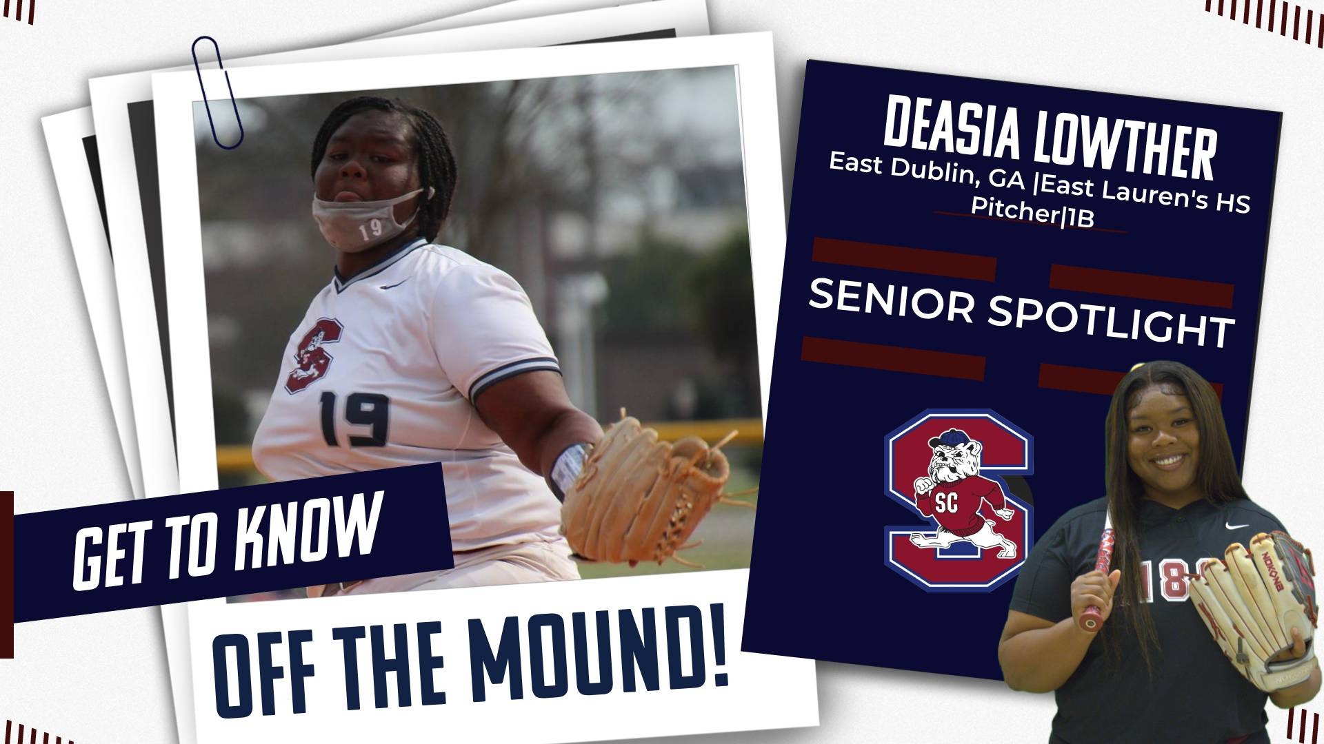 OFF THE MOUND: with DeAsia Lowther - South Carolina State University ...