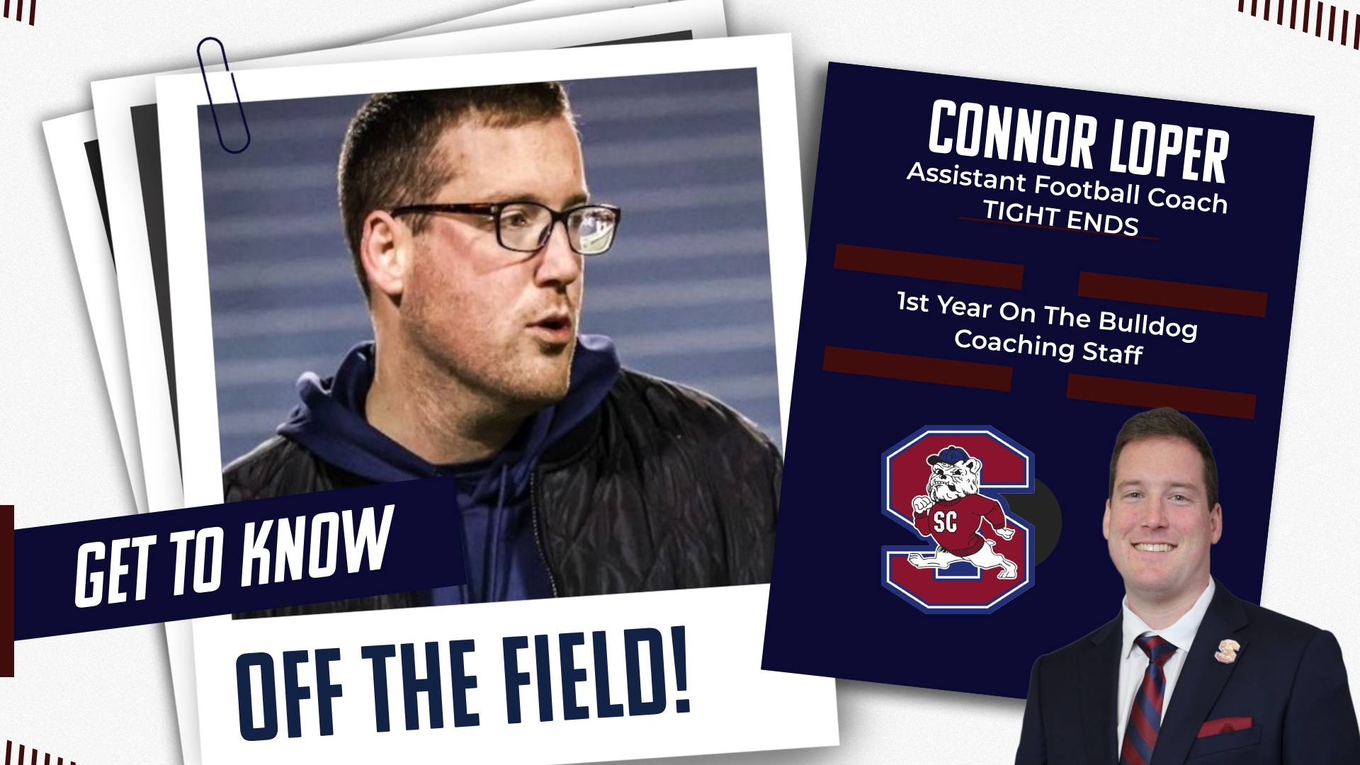 OFF THE FIELD: with Connor Loper - South Carolina State University ...