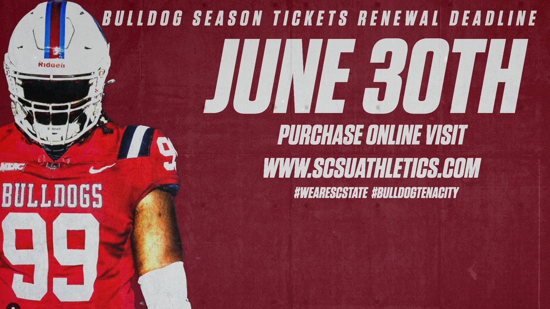2024 Football Season Tickets Renewal Deadline - South Carolina State ...