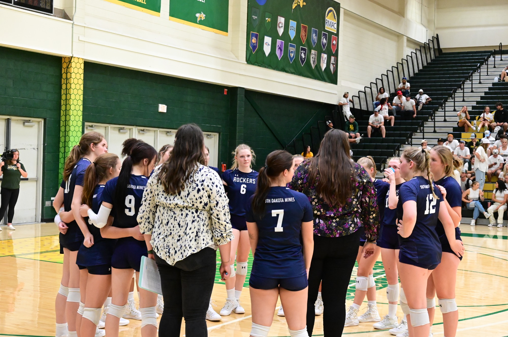 Hardrocker Volleyball Falls in Four Sets - South Dakota Mines