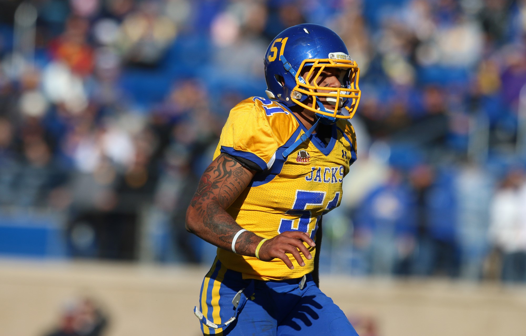 J.T. Hassell - 2015 - Football - South Dakota State University Athletics