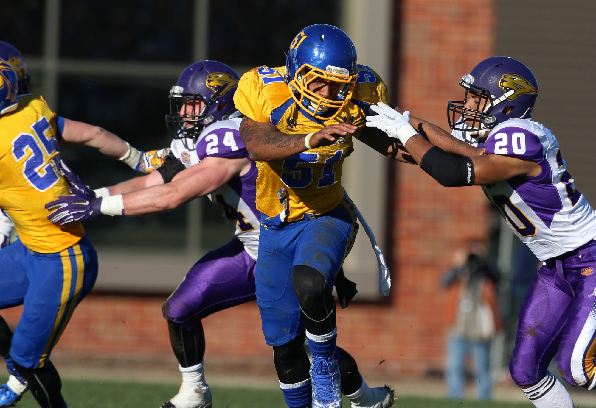 J.T. Hassell - 2015 - Football - South Dakota State University Athletics