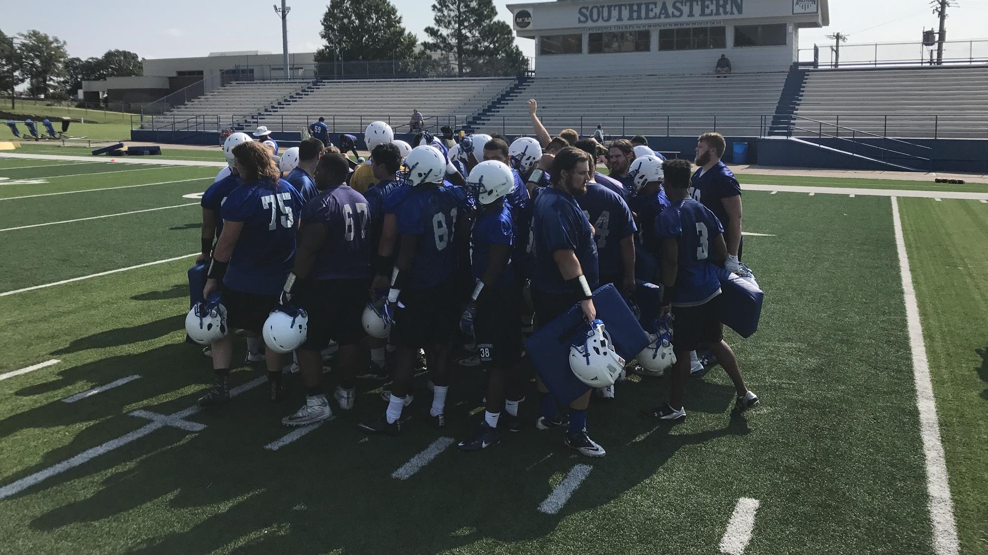 SE Opens 2017 Training Camp - Southeastern Oklahoma State University ...