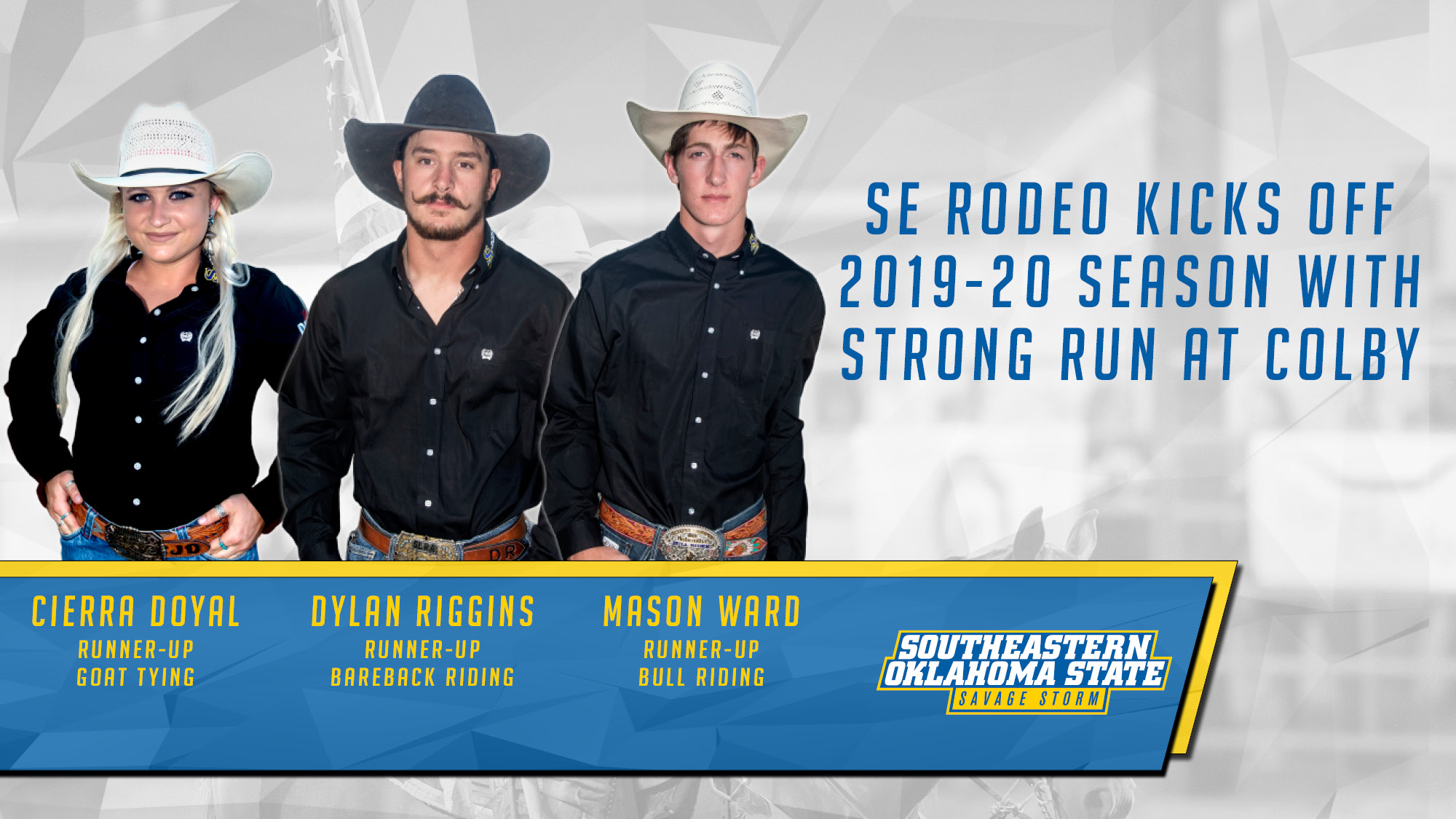 Storm Open Season With Strong Run at Colby Rodeo - Southeastern ...