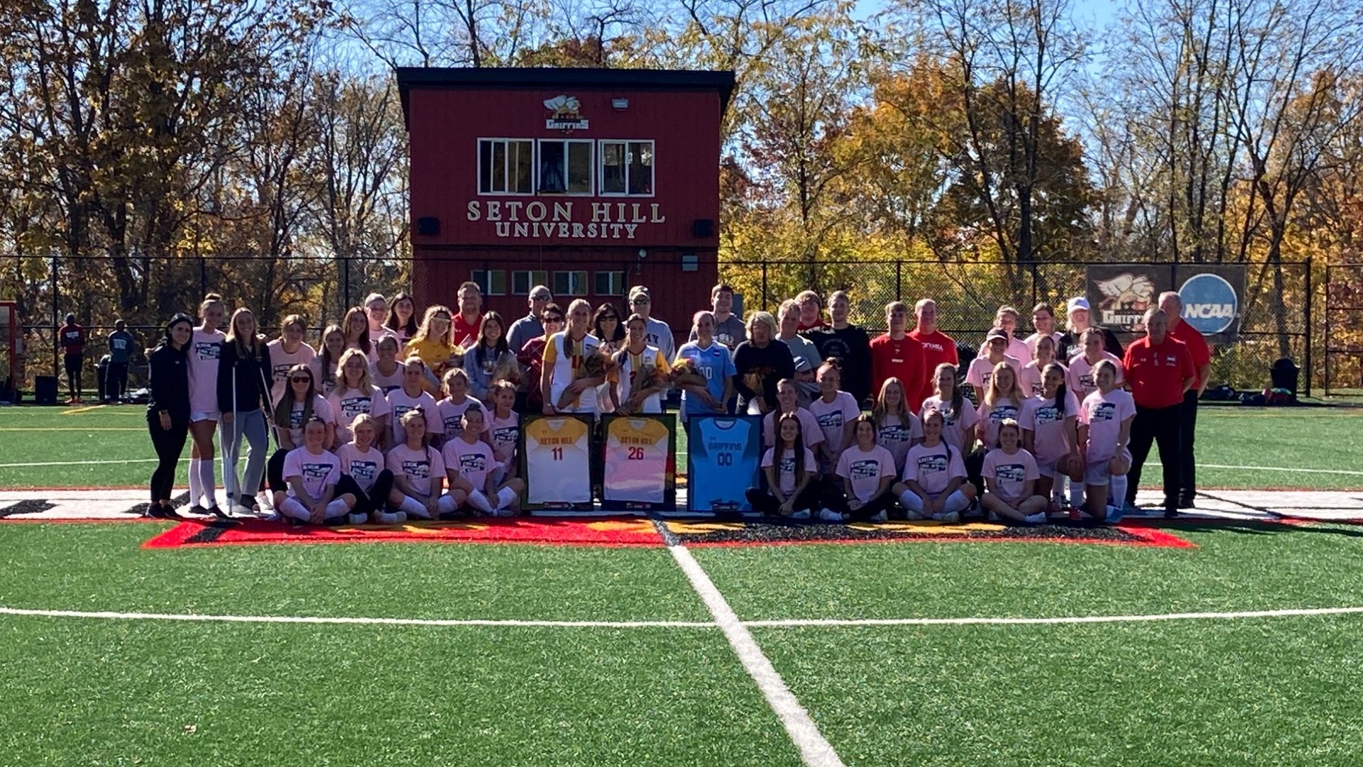 Griffins Play to Tie on Senior Day - Seton Hill University Athletics