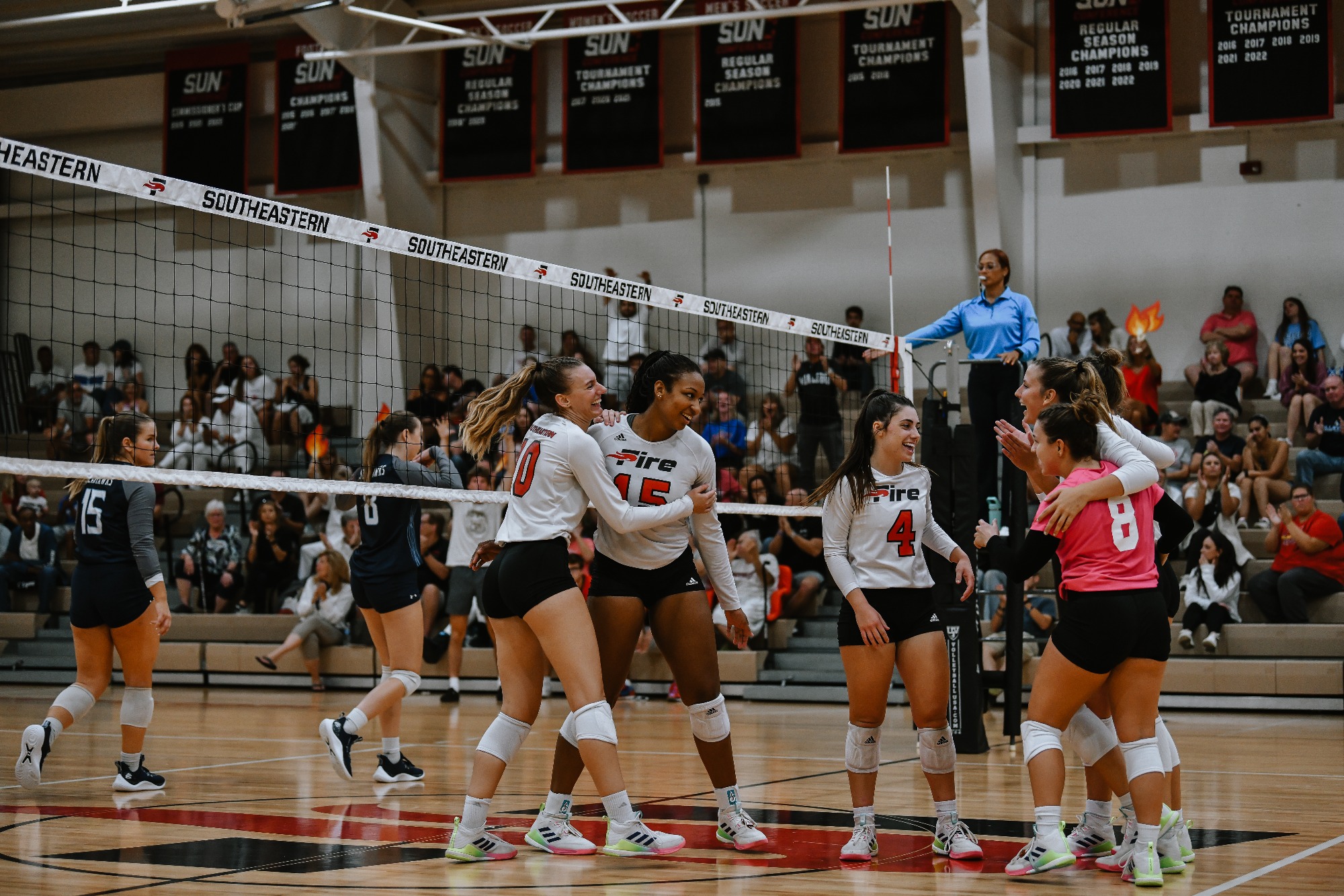 Fire Volleyball Lands Five on All-Conference Teams - Southeastern ...