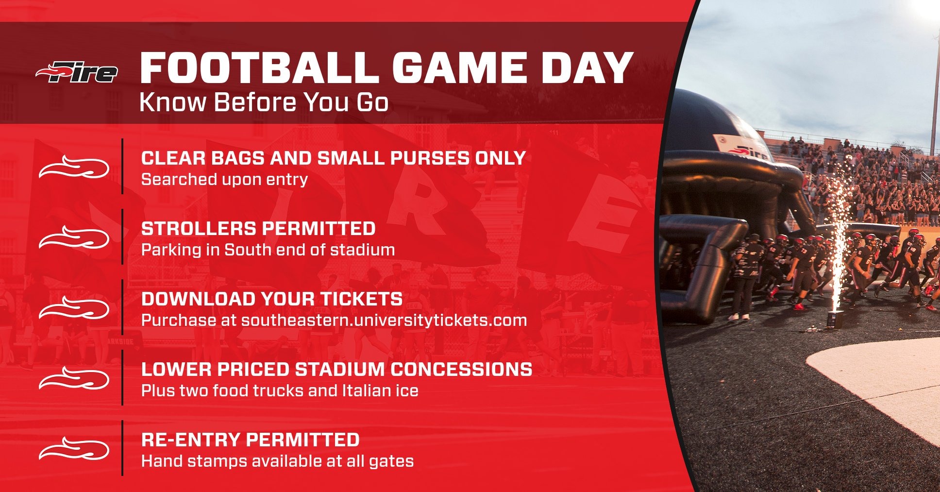 Family-Friendly Changes Highlight Fire Football Opening Day ...