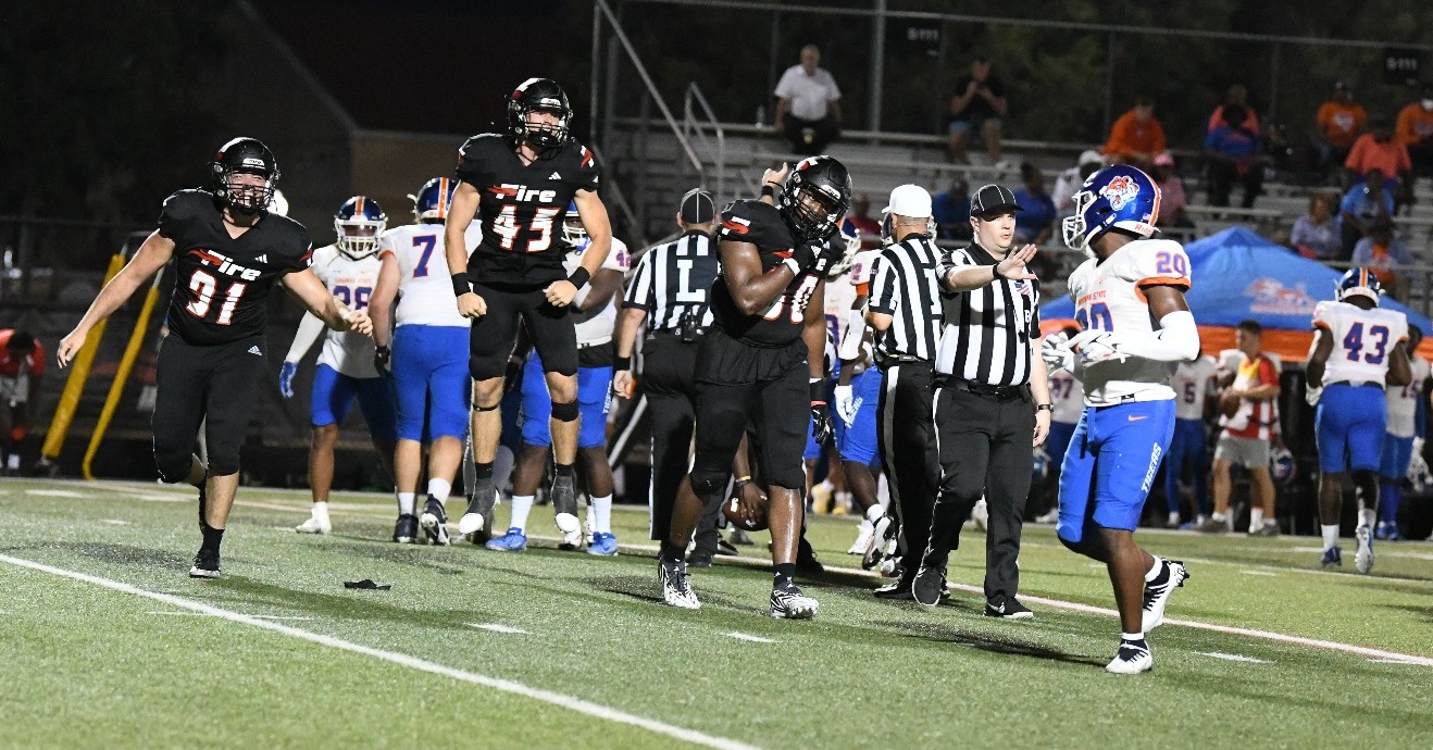 Early Miscues Cost Fire in Football Home Opener - Southeastern ...