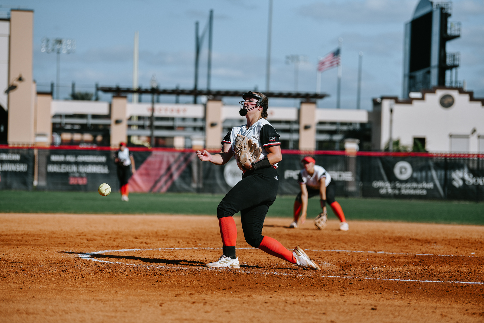 Softball Splits Doubleheader; Wins First Conference Game - Southeastern ...