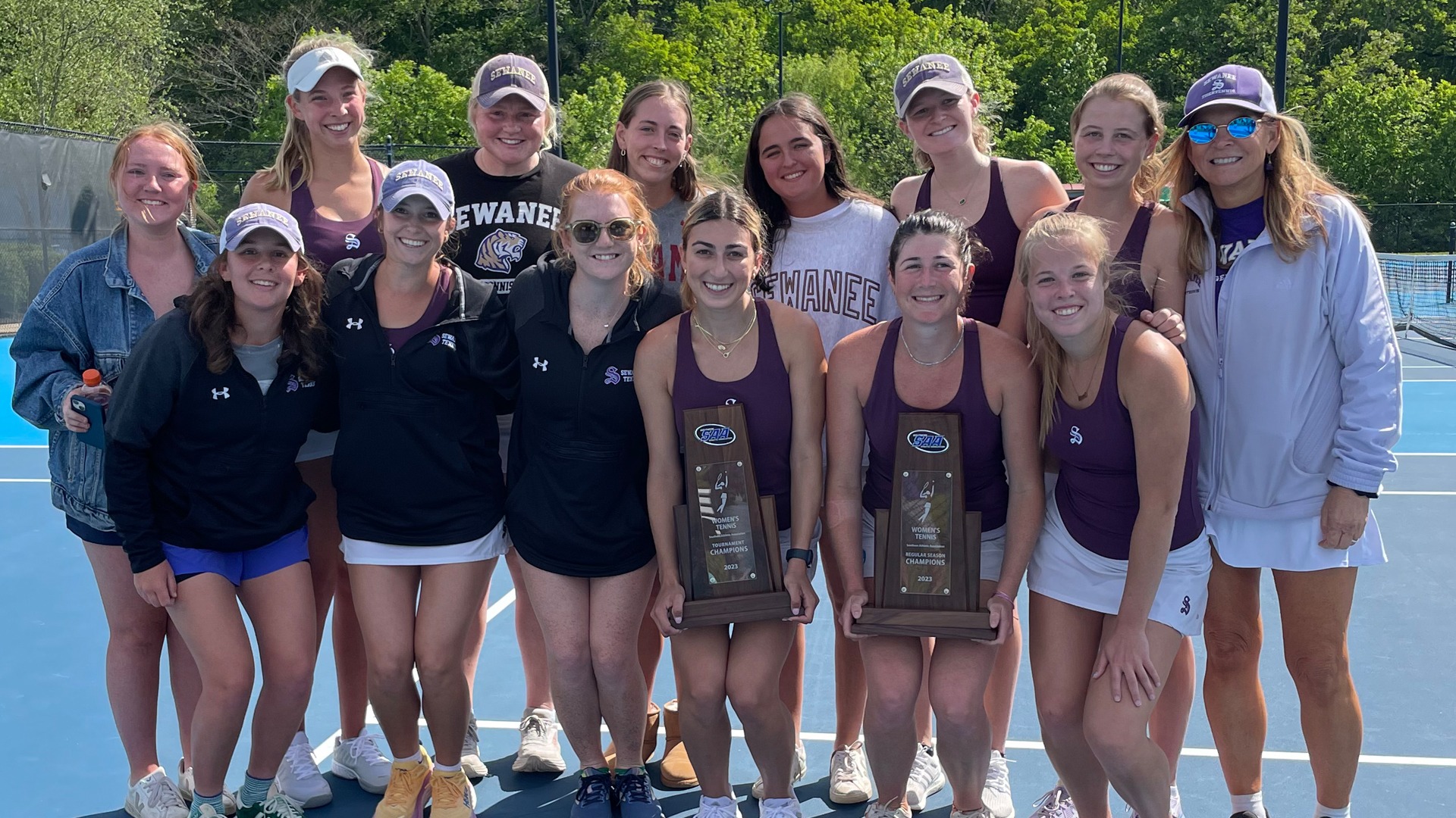 No. 12 Women's Tennis Captures Ninth SAA Tournament Championship - The ...