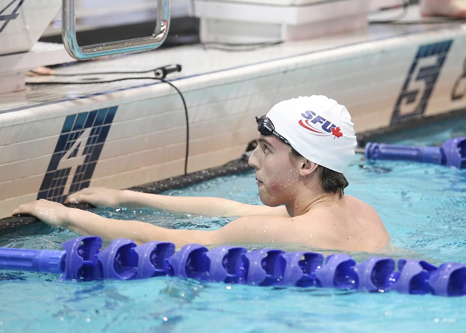Lucas Greenough - 2014-15 - Swimming - Simon Fraser University Athletics