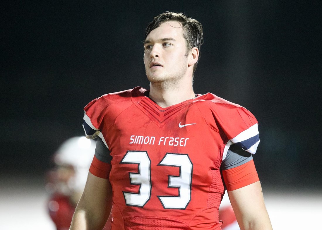 Andrew Pauls - 2016 - Football - Simon Fraser University Athletics