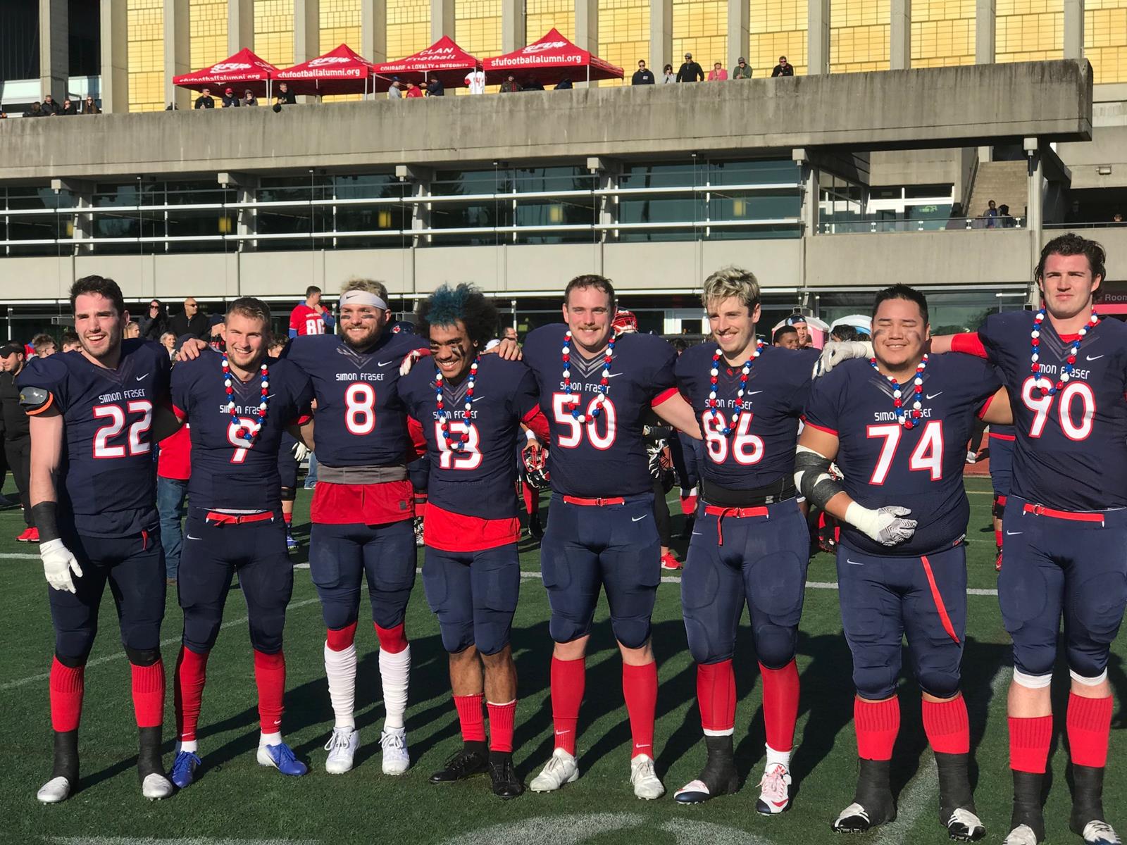 Rey Arcega - 2018 - Football - Simon Fraser University Athletics