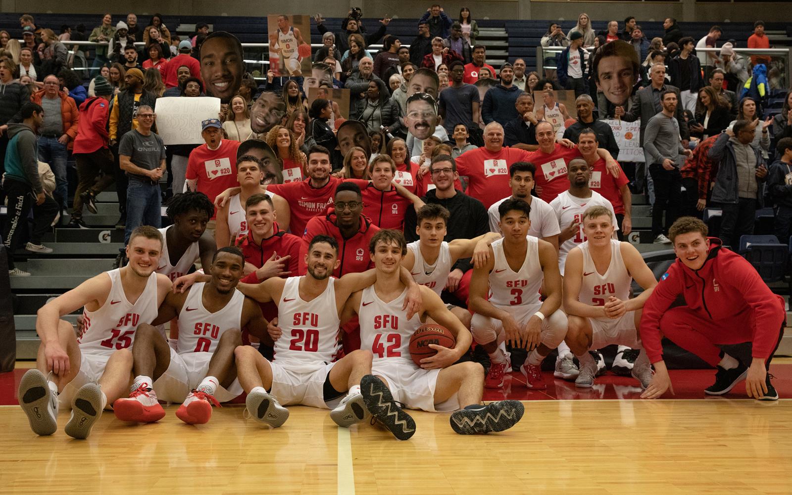 Simon Fraser Secures Home Win on Senior Night - Simon Fraser University ...