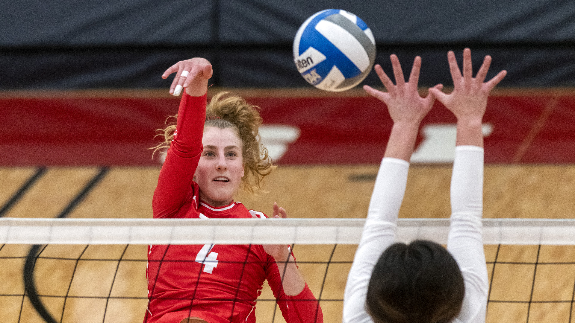 The Red Leafs drop a pair of volleyball matches in California - Simon ...