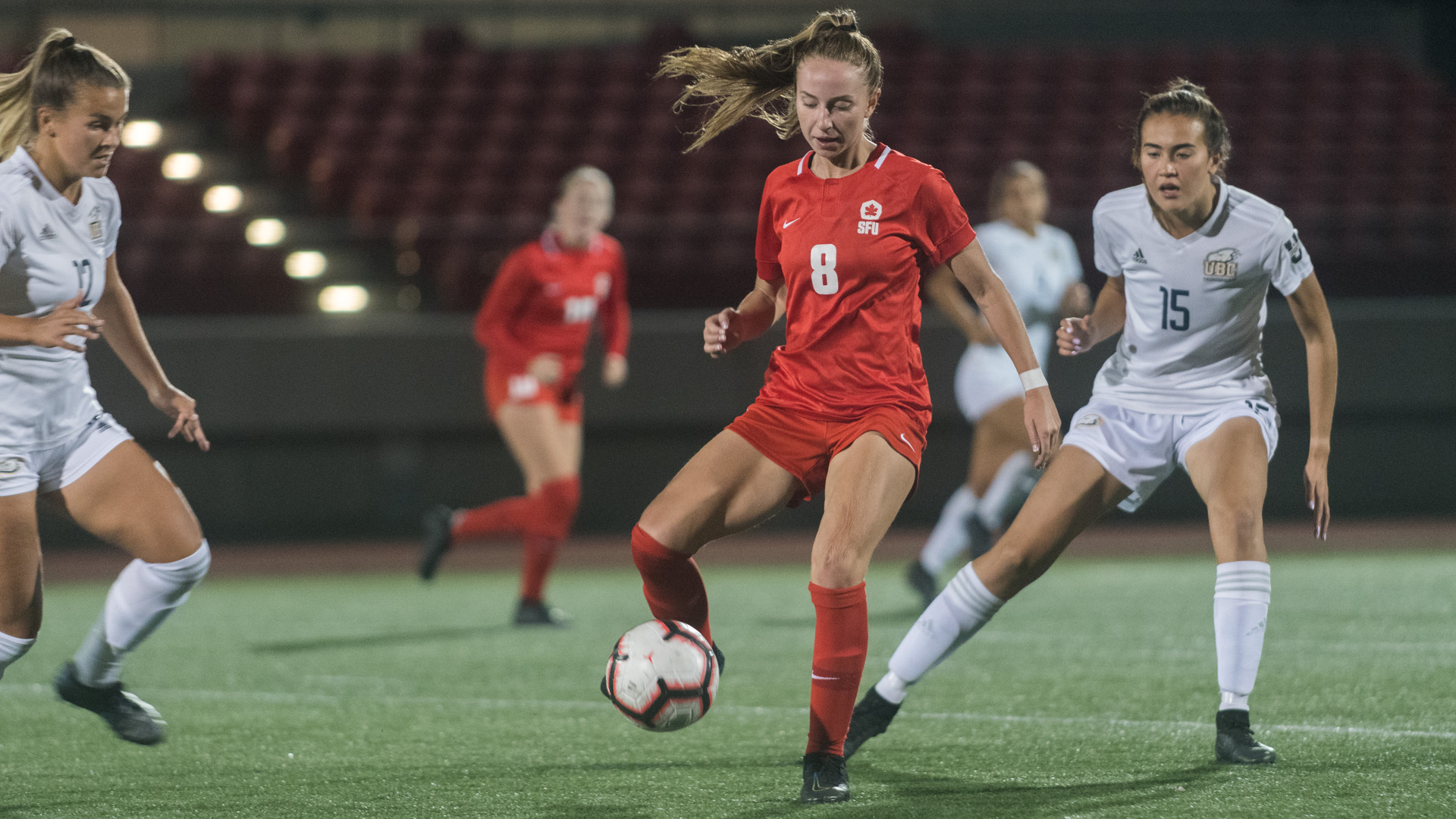 Young players impress in final non-conference game for SFU women's ...