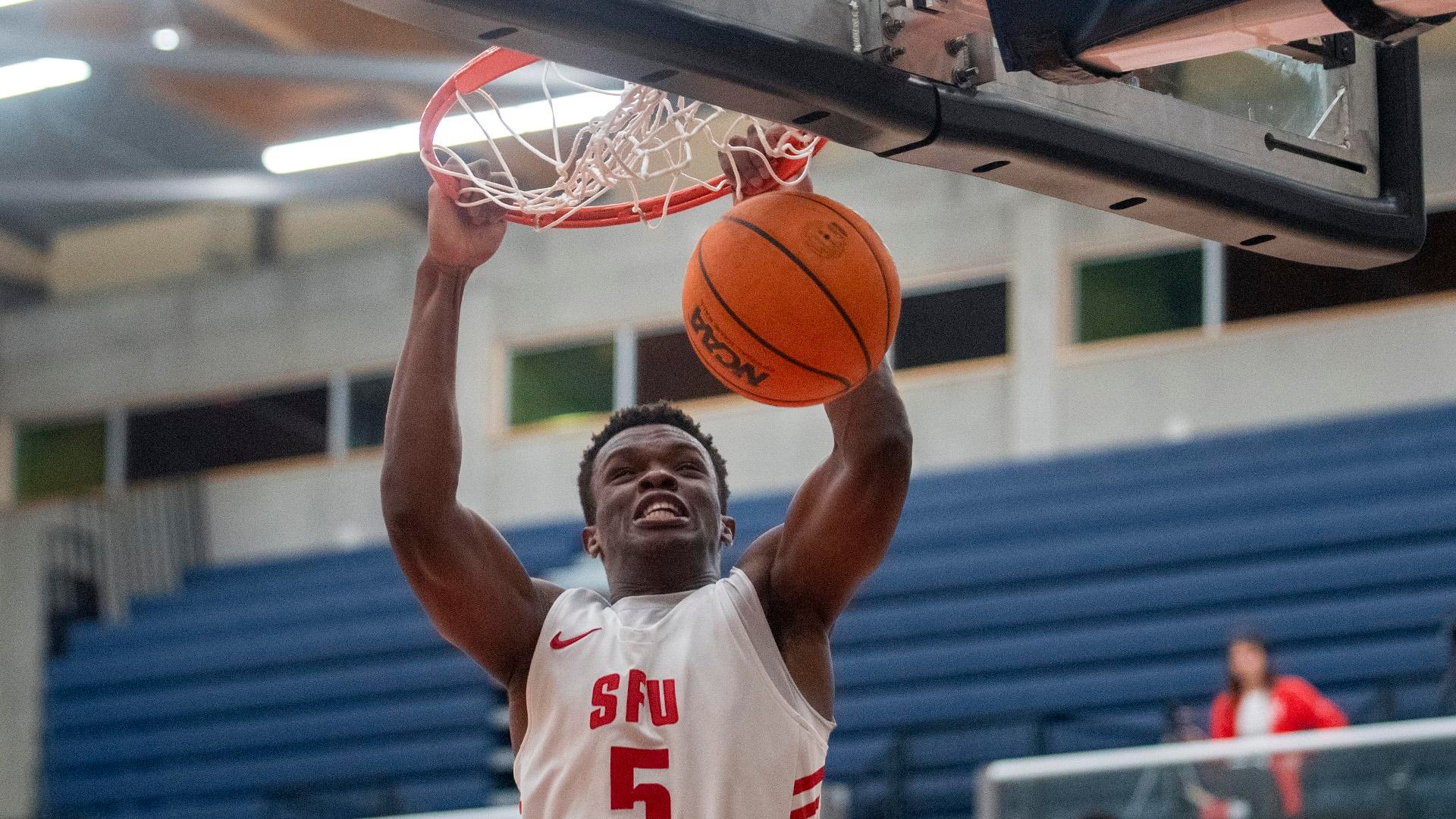 Five Red Leafs reach double digits in scoring as SFU beats Okanagan ...