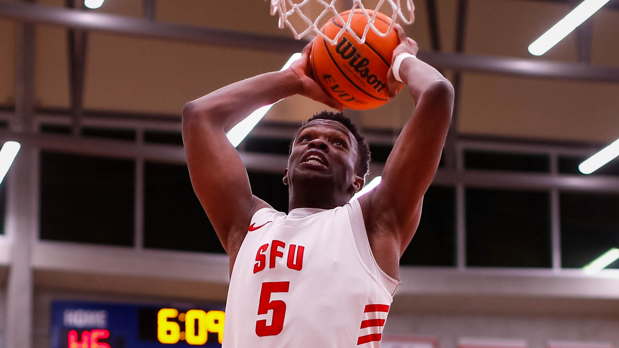 SFU men's basketball falls in 2023 opener - Simon Fraser University ...