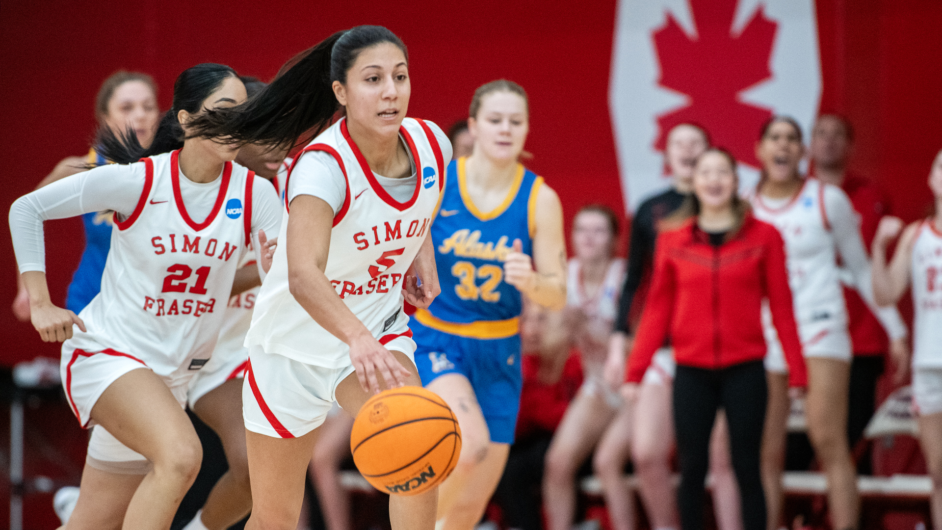 With a strong team effort, Red Leafs roll past Alaska for third ...