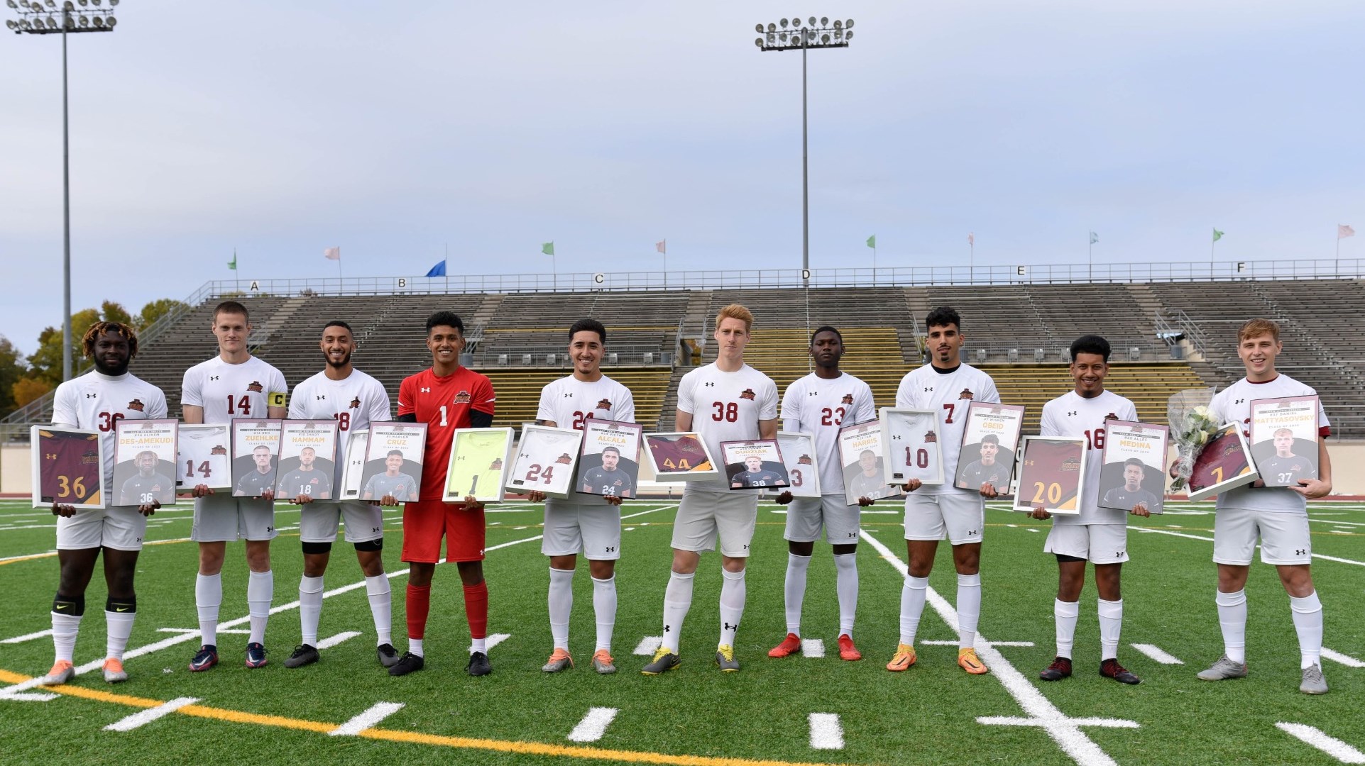 Bears Blank Regent 5-0 On Soccer Senior Day - Shaw University