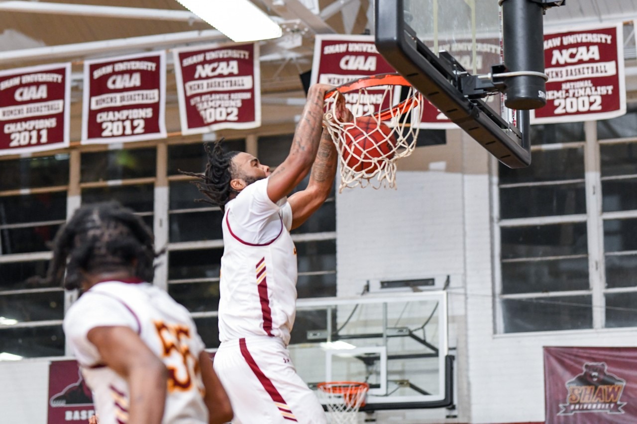 Five Bears Score in Double Digits in Shaw's 97-90 Overtime Victory ...
