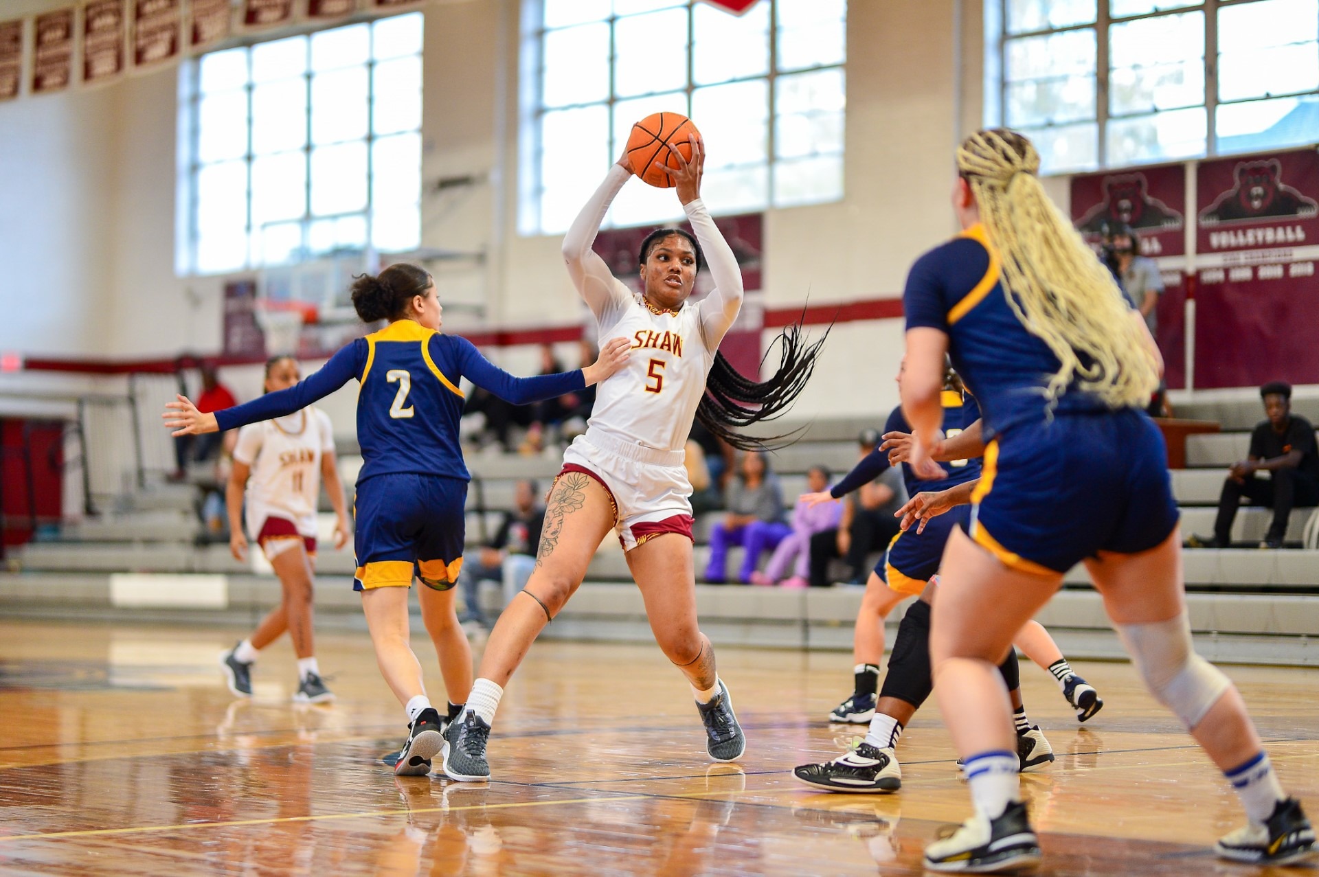 Ross-Barnes Triple Double Pushes Lady Bears Past Bluefield State - Shaw ...