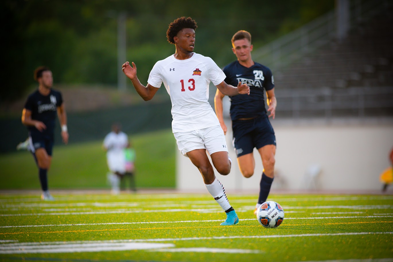 Shaw Upends LMU On Road - Shaw University