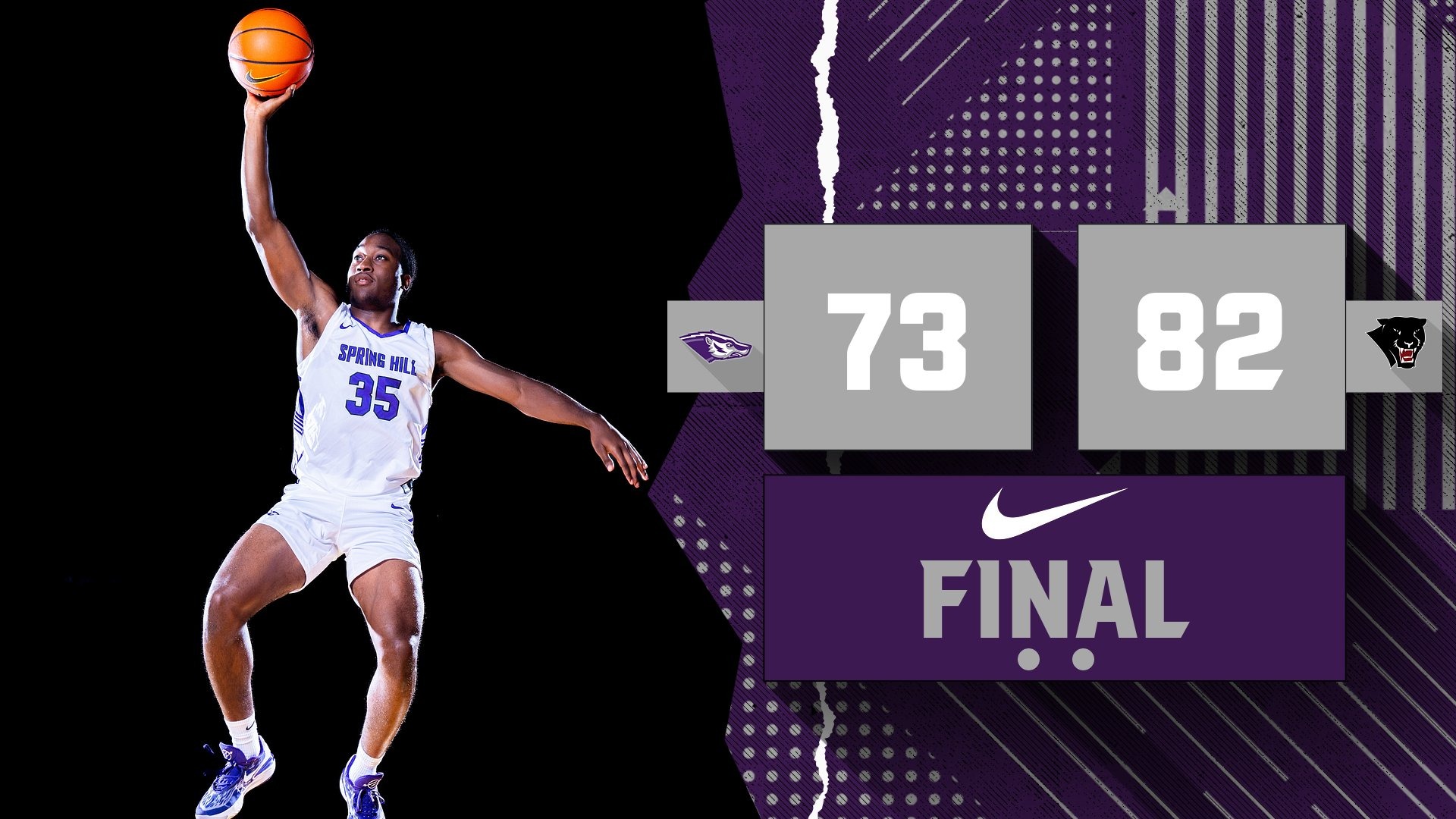 Badgers fall to Panthers in season opener - Spring Hill College Athletics