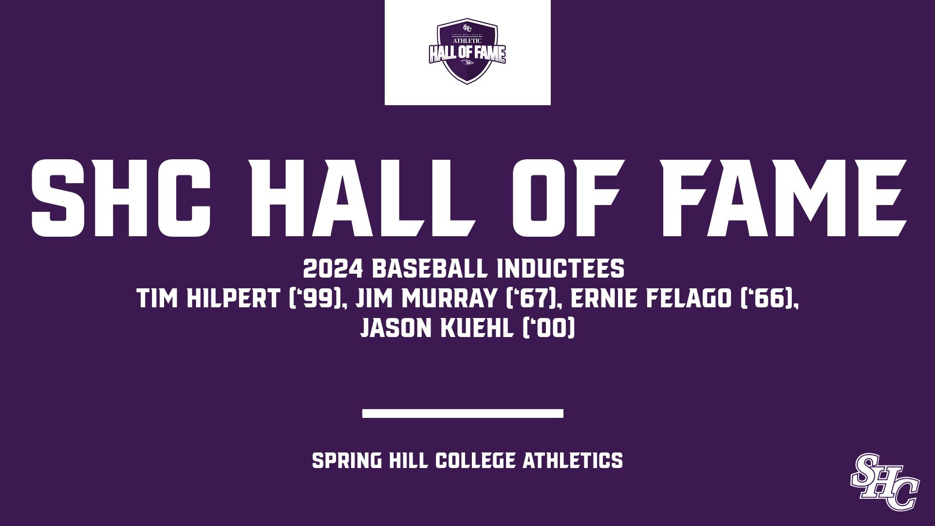 2024 Baseball Schedule - Spring Hill College Athletics