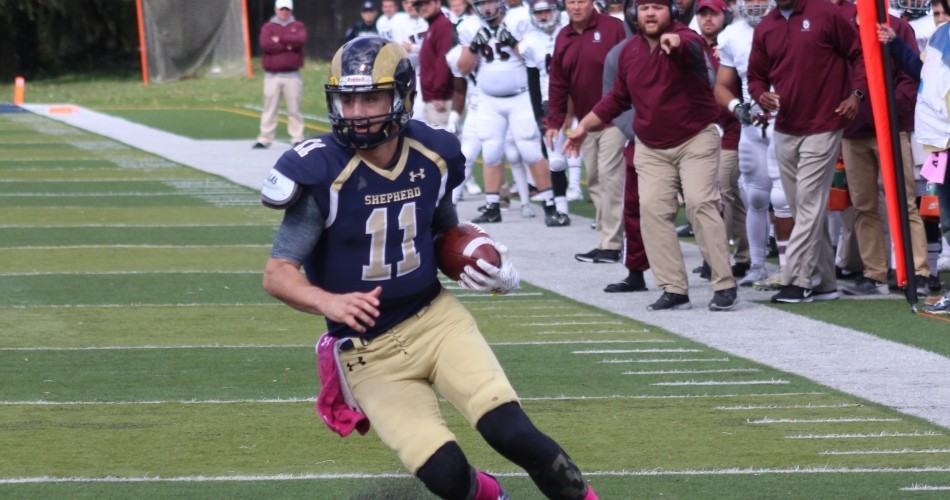 Shepherd Football Defeats Concord - Shepherd University Athletics