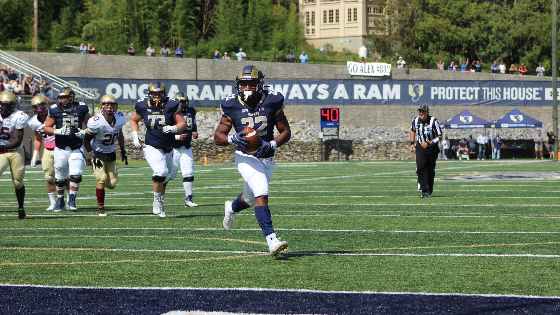 Ty Hebron - Football - Shepherd University Athletics