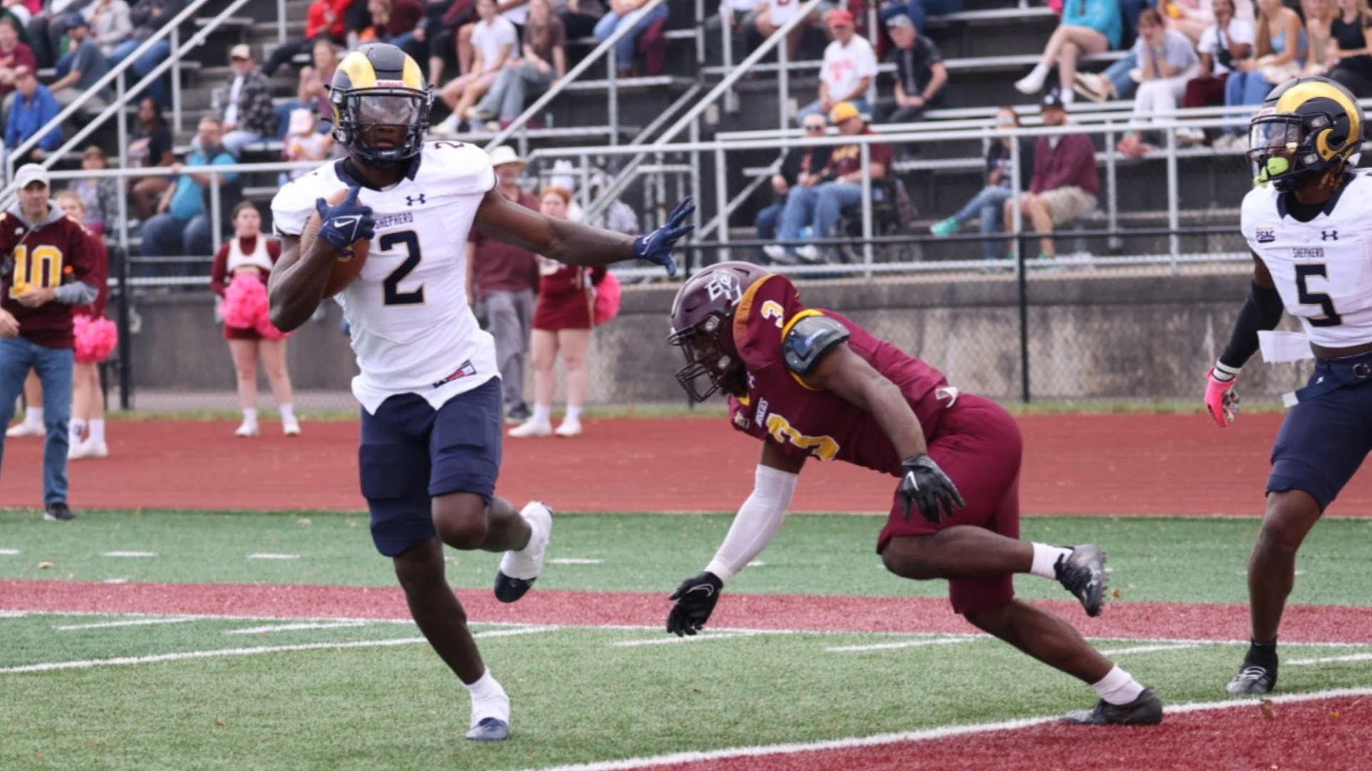 Shepherd Football Upset by Bloomsburg - Shepherd University Athletics
