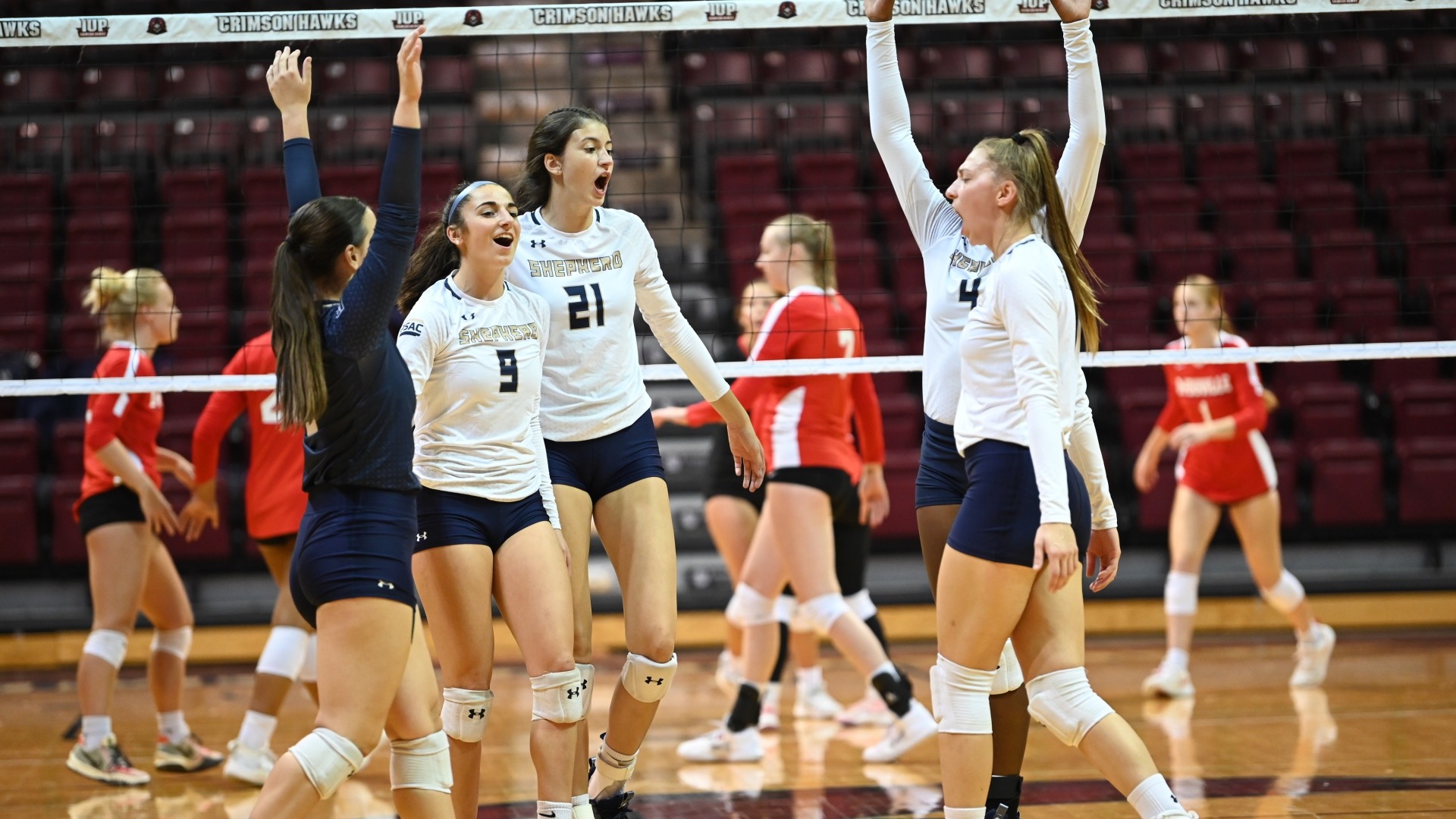 Shepherd Volleyball Downs Kutztown in Five Sets for Third Straight Win ...
