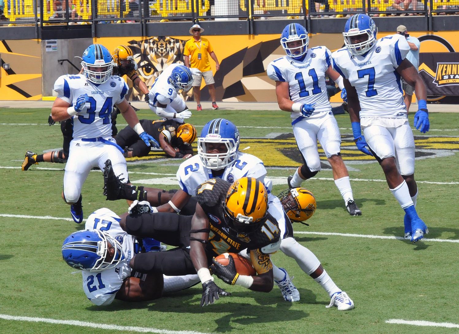 Heartbreak! Hawks fall to Owls in final seconds, 18-10 - Shorter ...