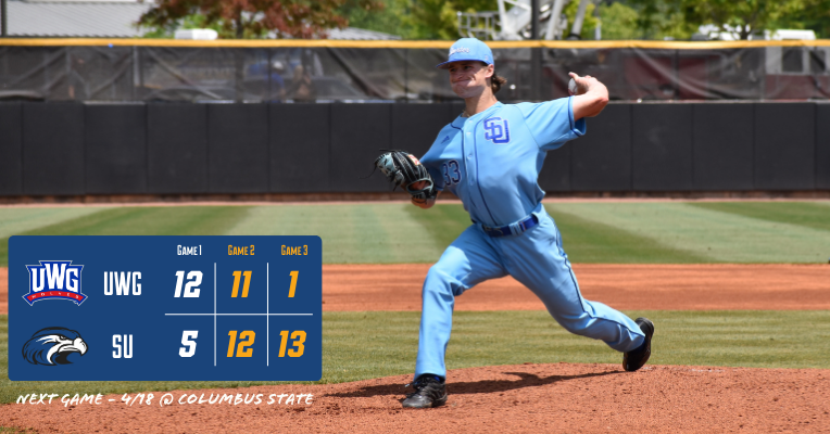 Hawks Take the Series from UWG, 2-1 - Shorter University Athletics