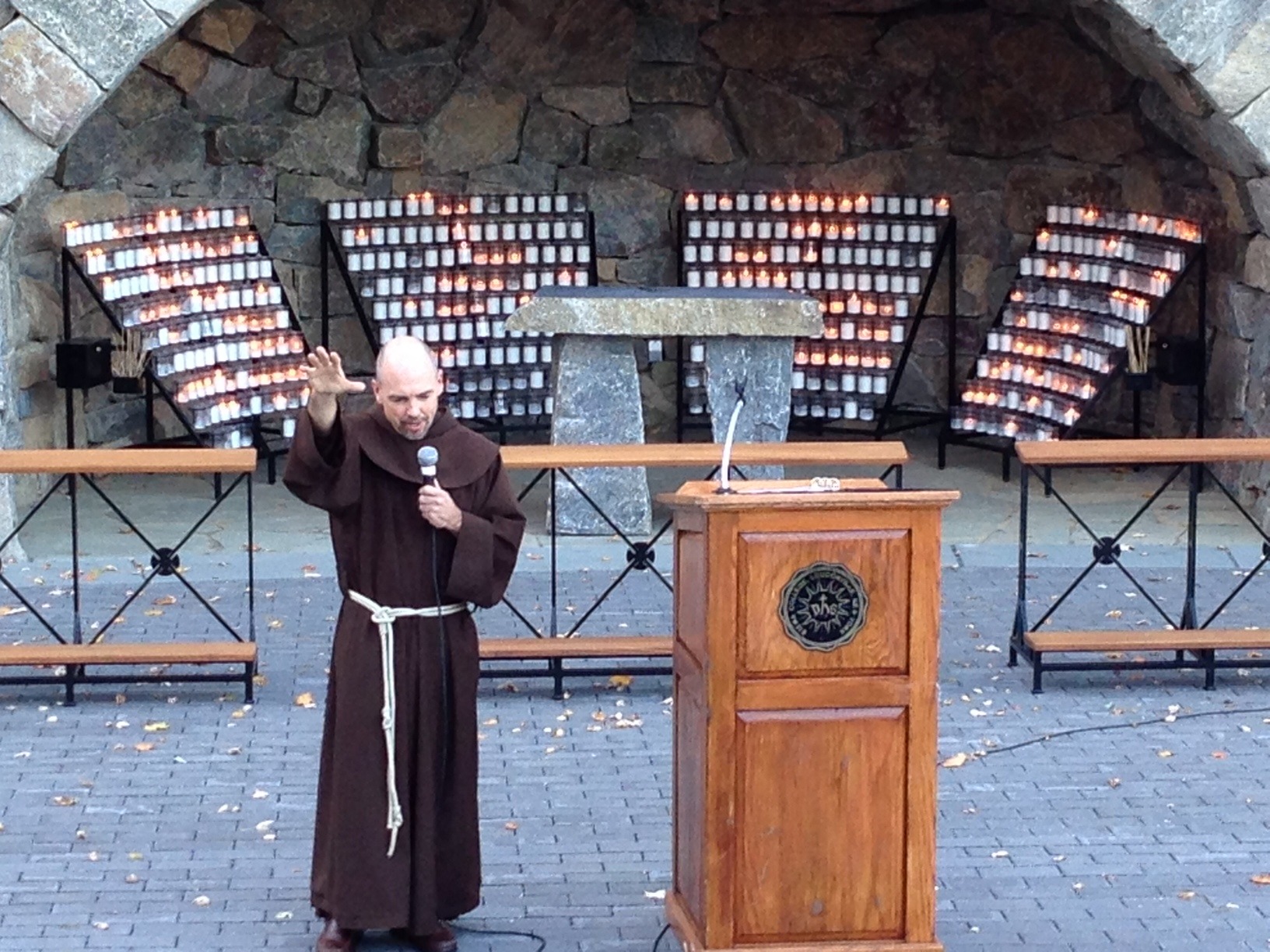 Blessing of the Student Athletes Held at Siena College's New Grotto ...