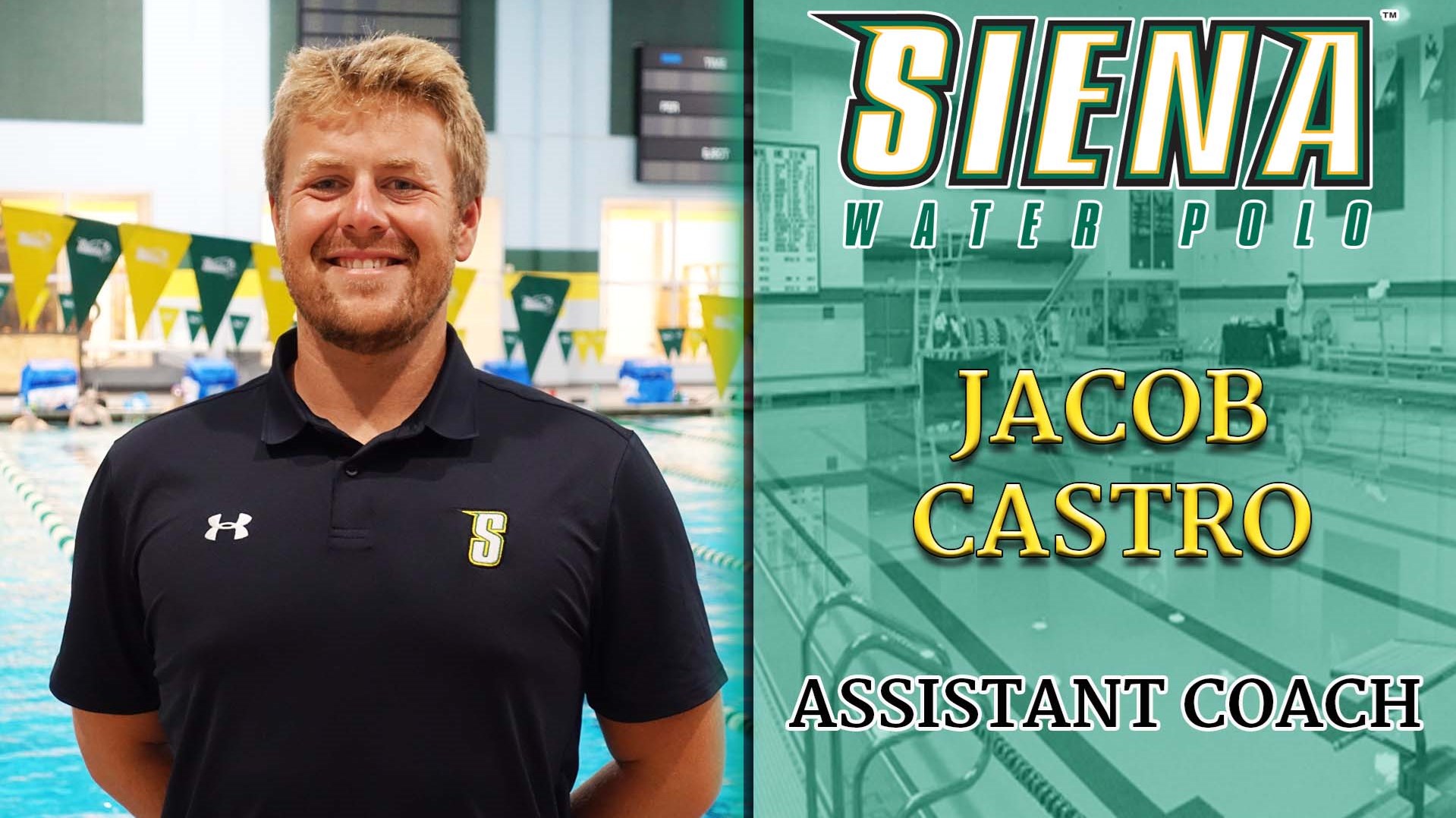 Castro Tabbed as Water Polo Assistant Coach - Siena College Athletics